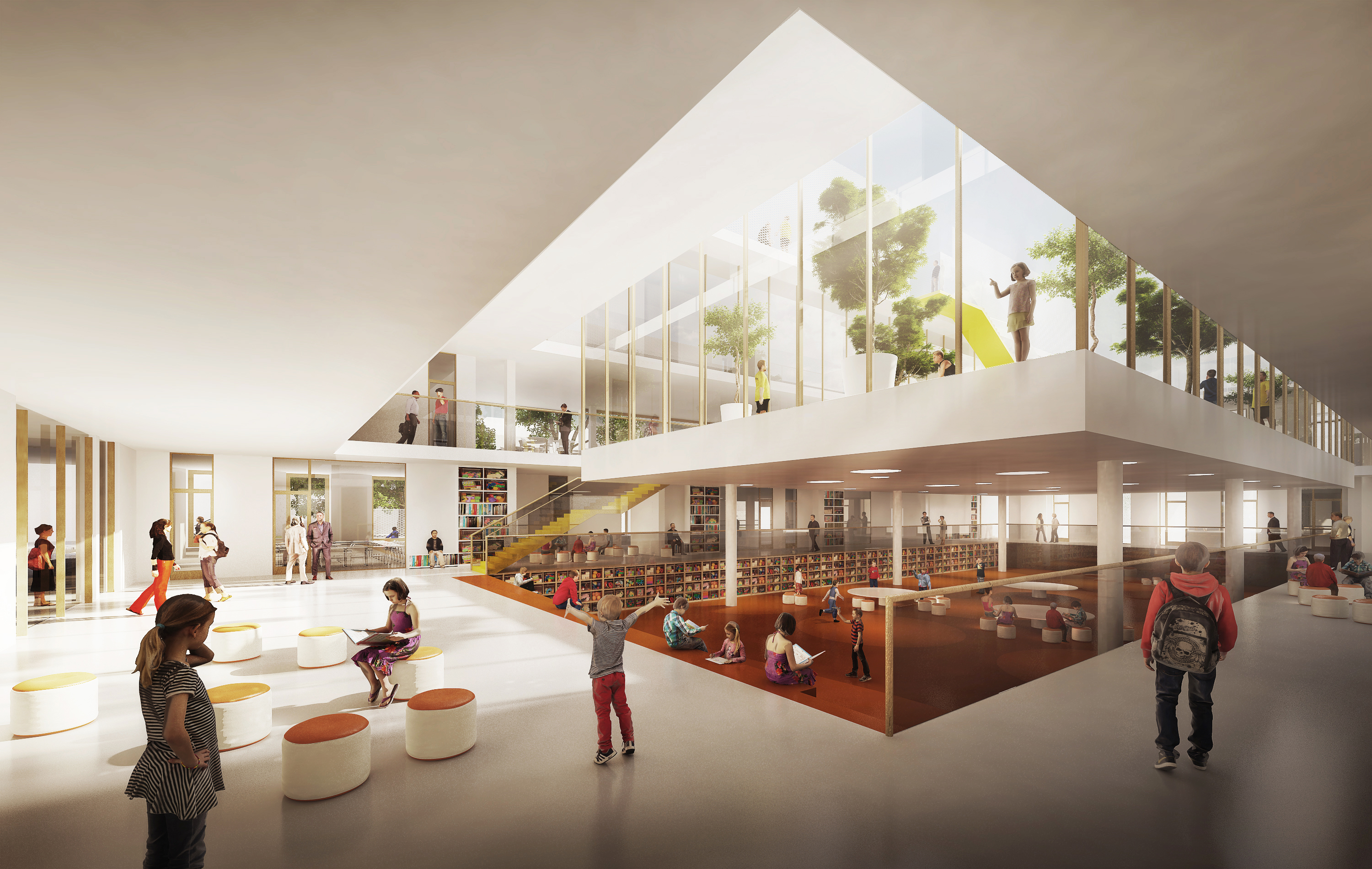 DUBLIN SCHOOL by LABANC.STUDIO - Architizer