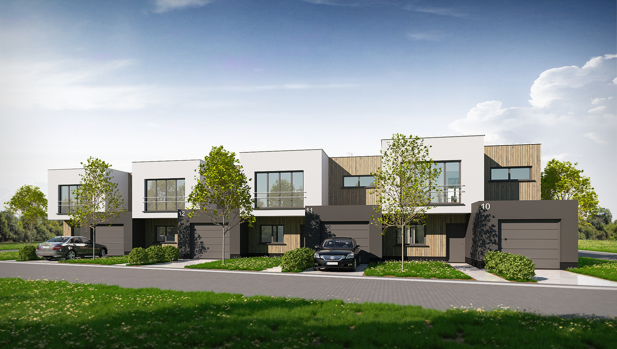 Idea 1479156: estate of terraced houses by RESE-arch Creative Solutions ...