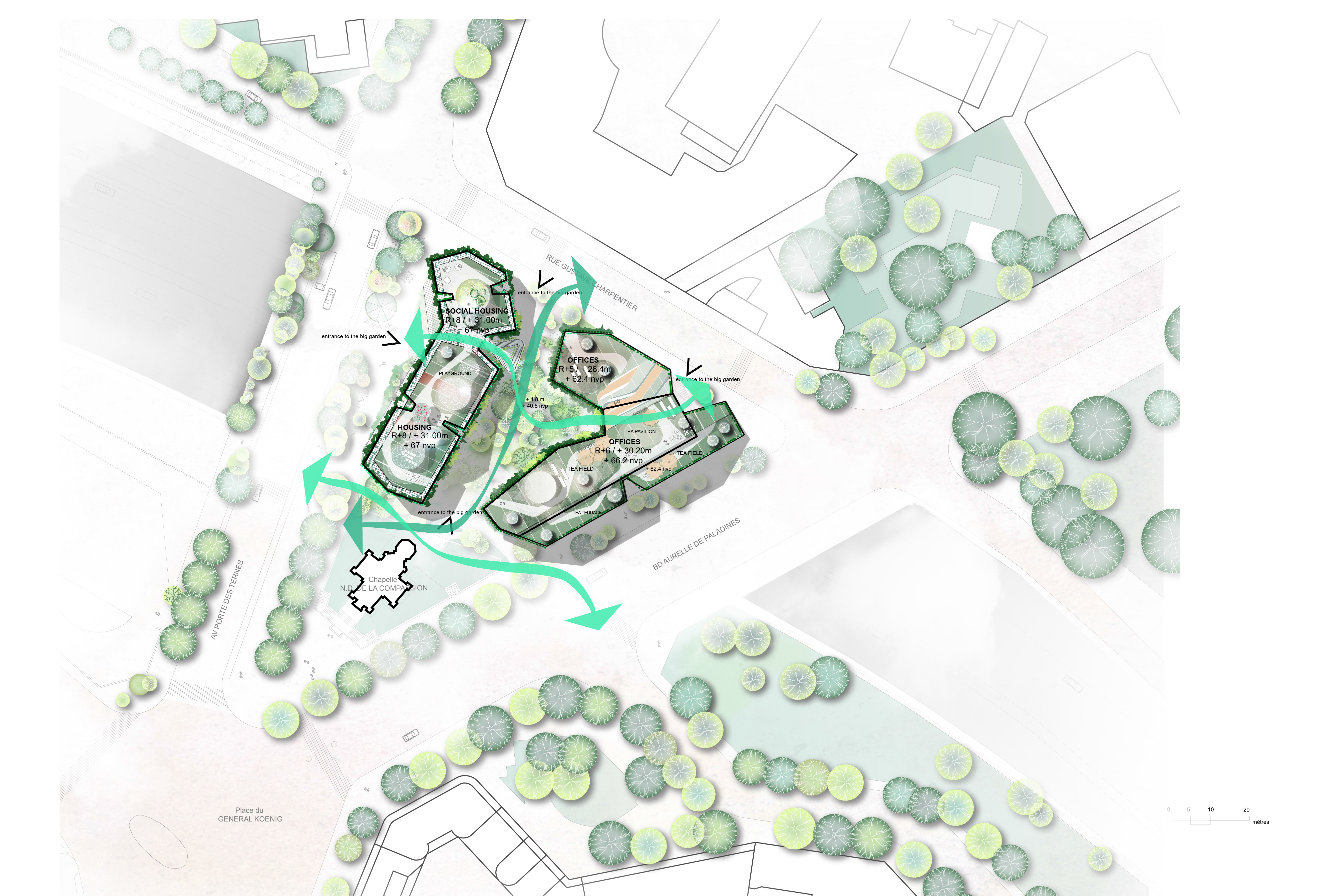 The Multi-Layered City by Ferrier Marchetti Studio, Chartier Dalix ...