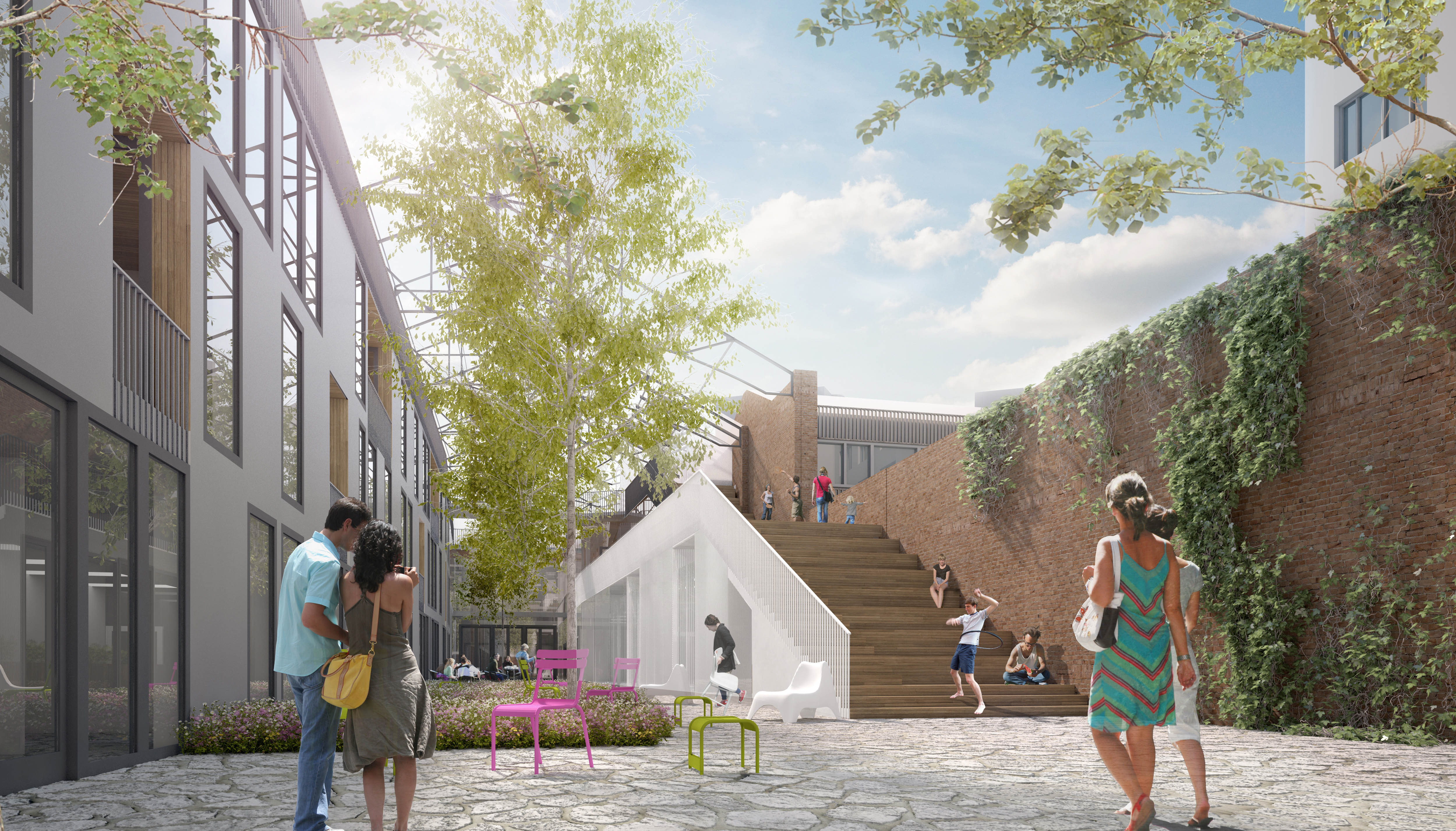 Réinventer Paris - Tranches de Vie by Hubert & Roy Architectes et ...