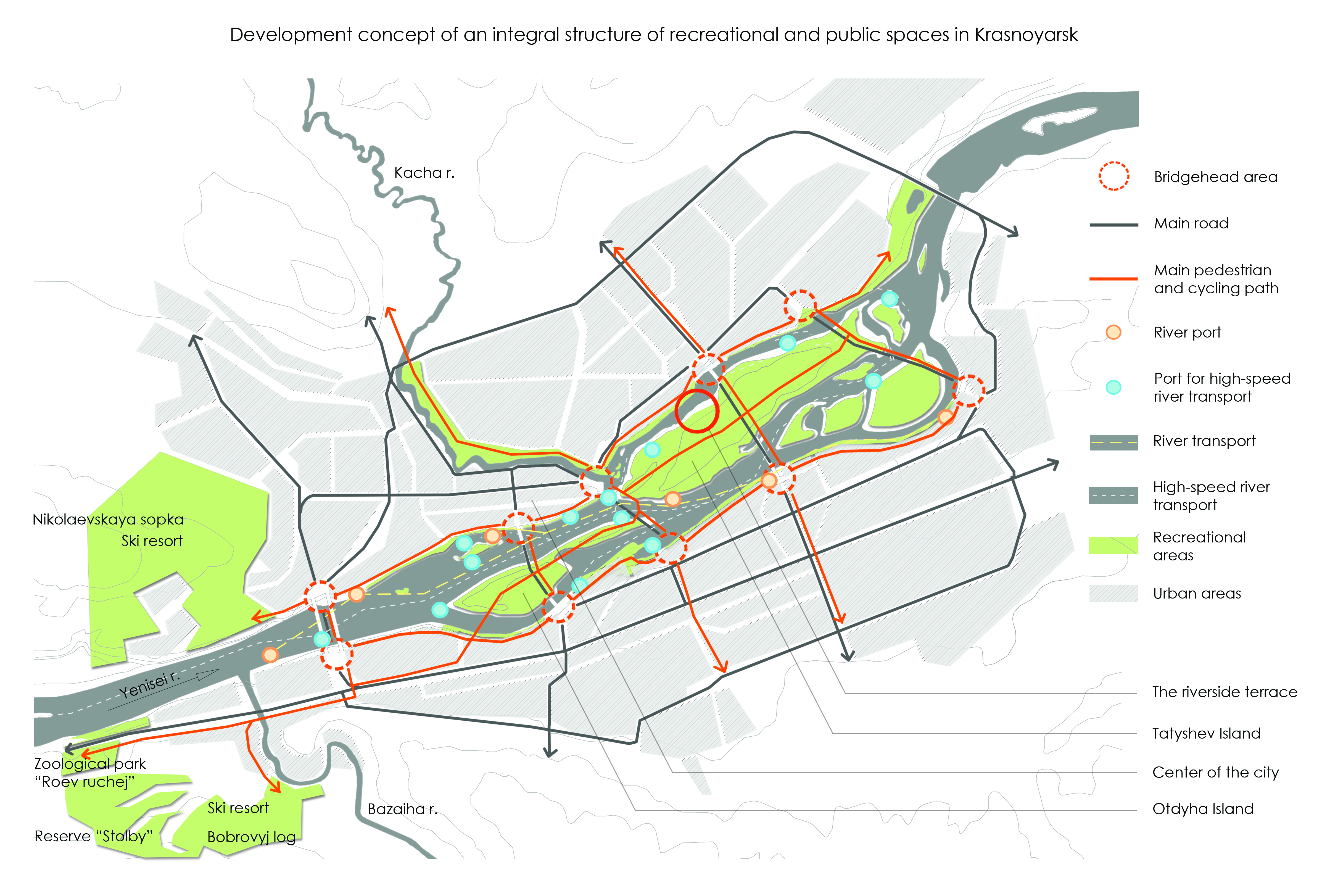 The riverside terrace on Tatyshev Island by OOO "ADM" - Architizer
