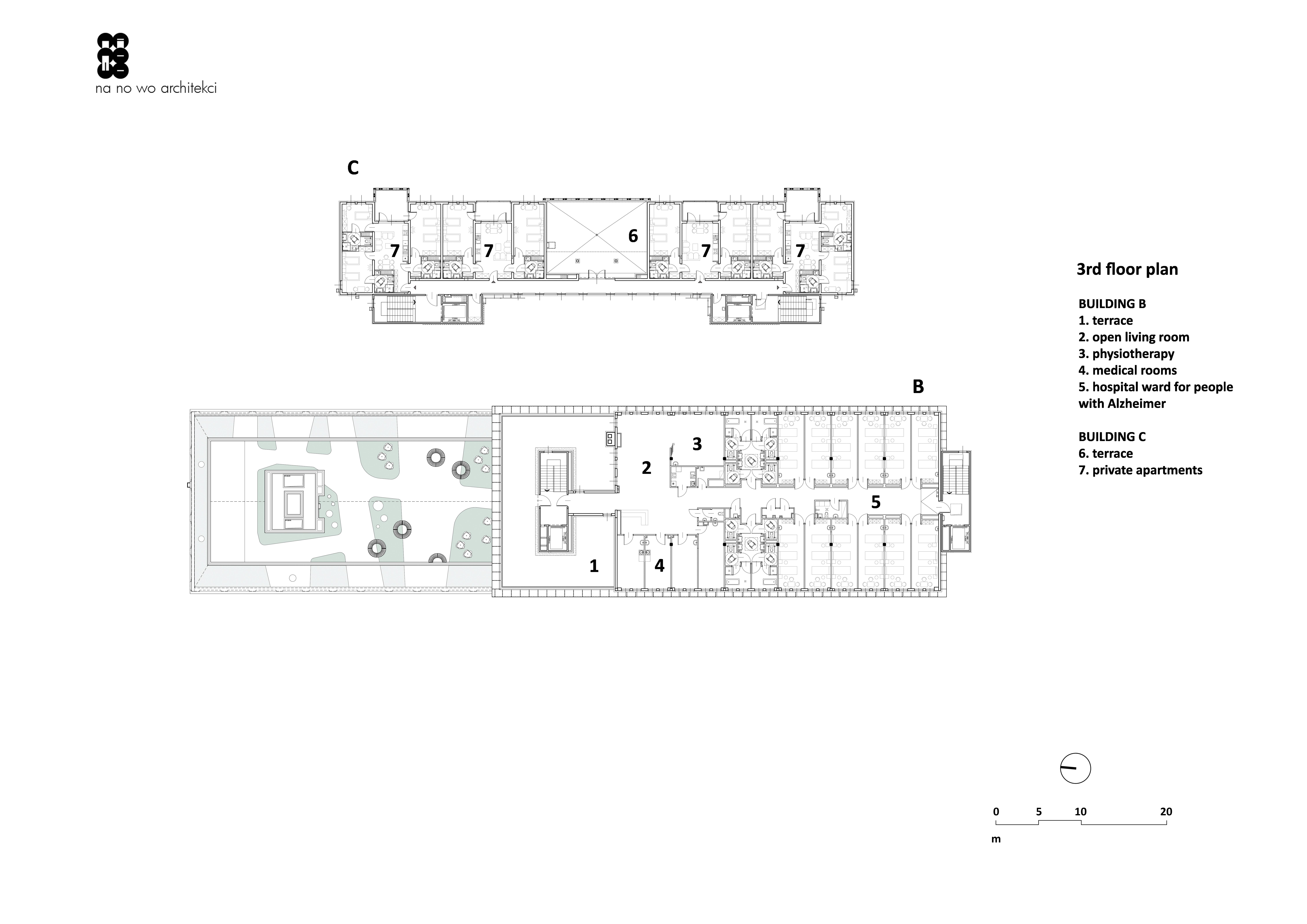 ELDERLY HEALTHCARE AND RESIDENTIAL BUILDING WITH HOTEL AND RESTAURANT ...
