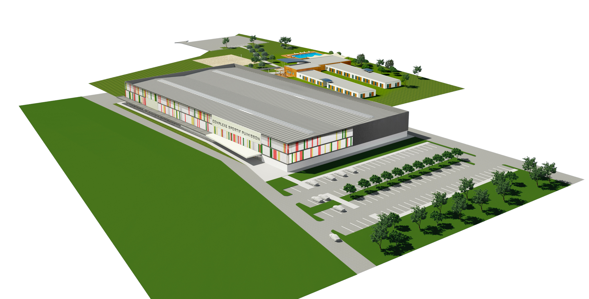 PUIMISSON SPORT CENTER by SOHO ARCHITECTURE - Architizer