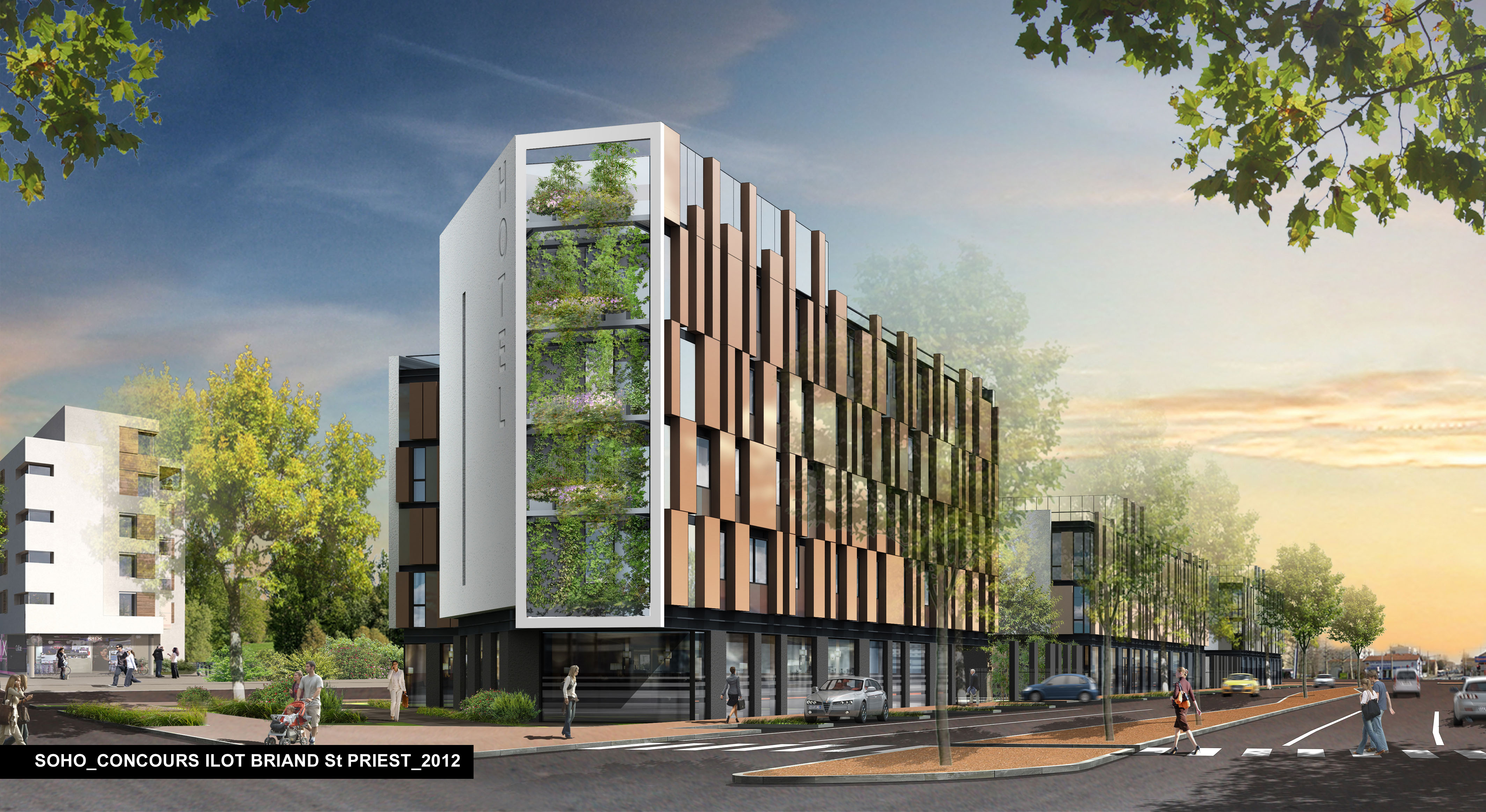 LES ILOTS VERTS by SOHO ARCHITECTURE - Architizer