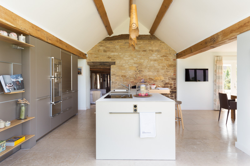 Thatched cottage: Kitchen Architecture's bulthaup b3 by Kitchen ...