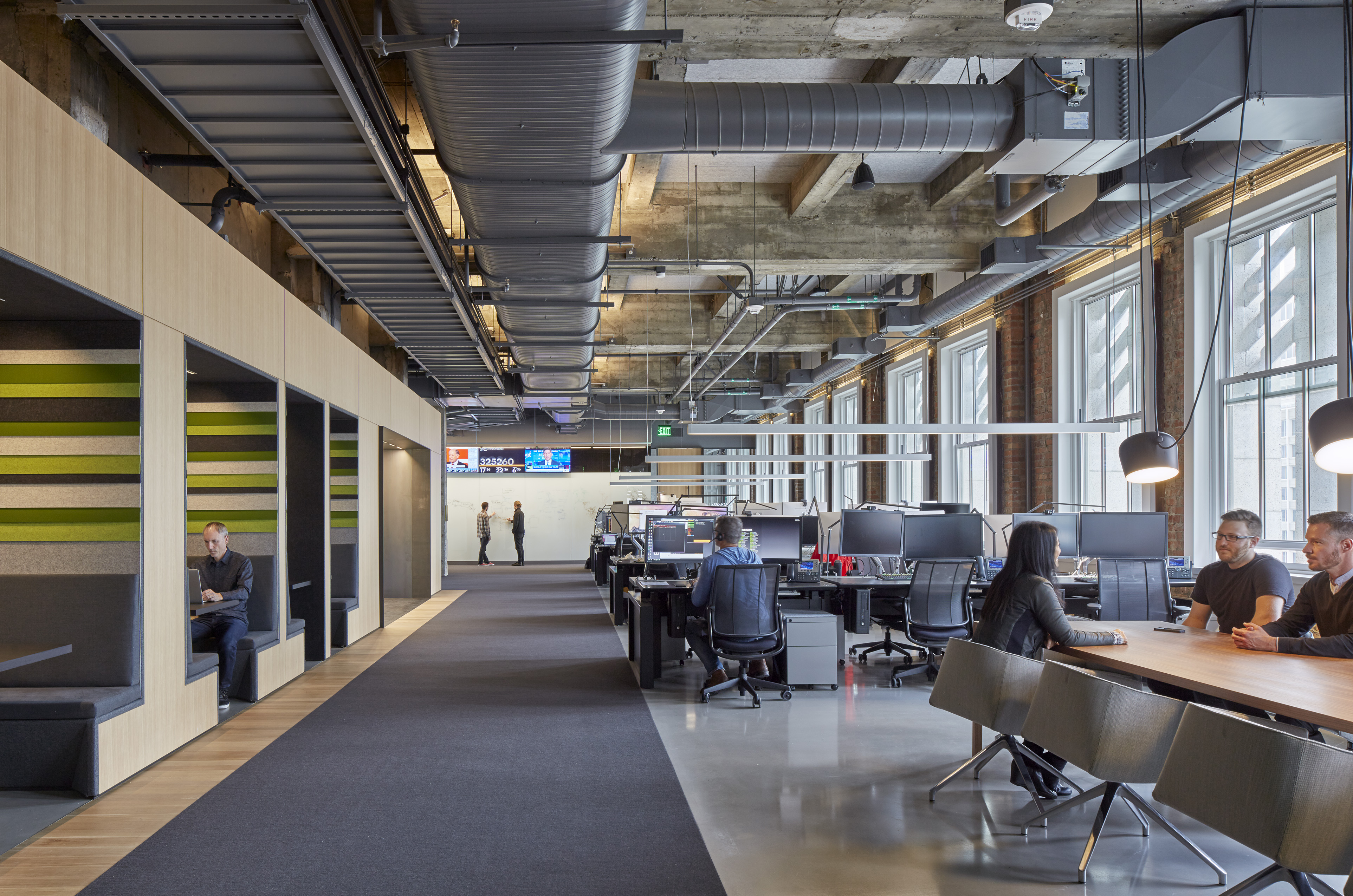 Bloomberg R+D Tech Hub by IwamotoScott Architecture - Architizer