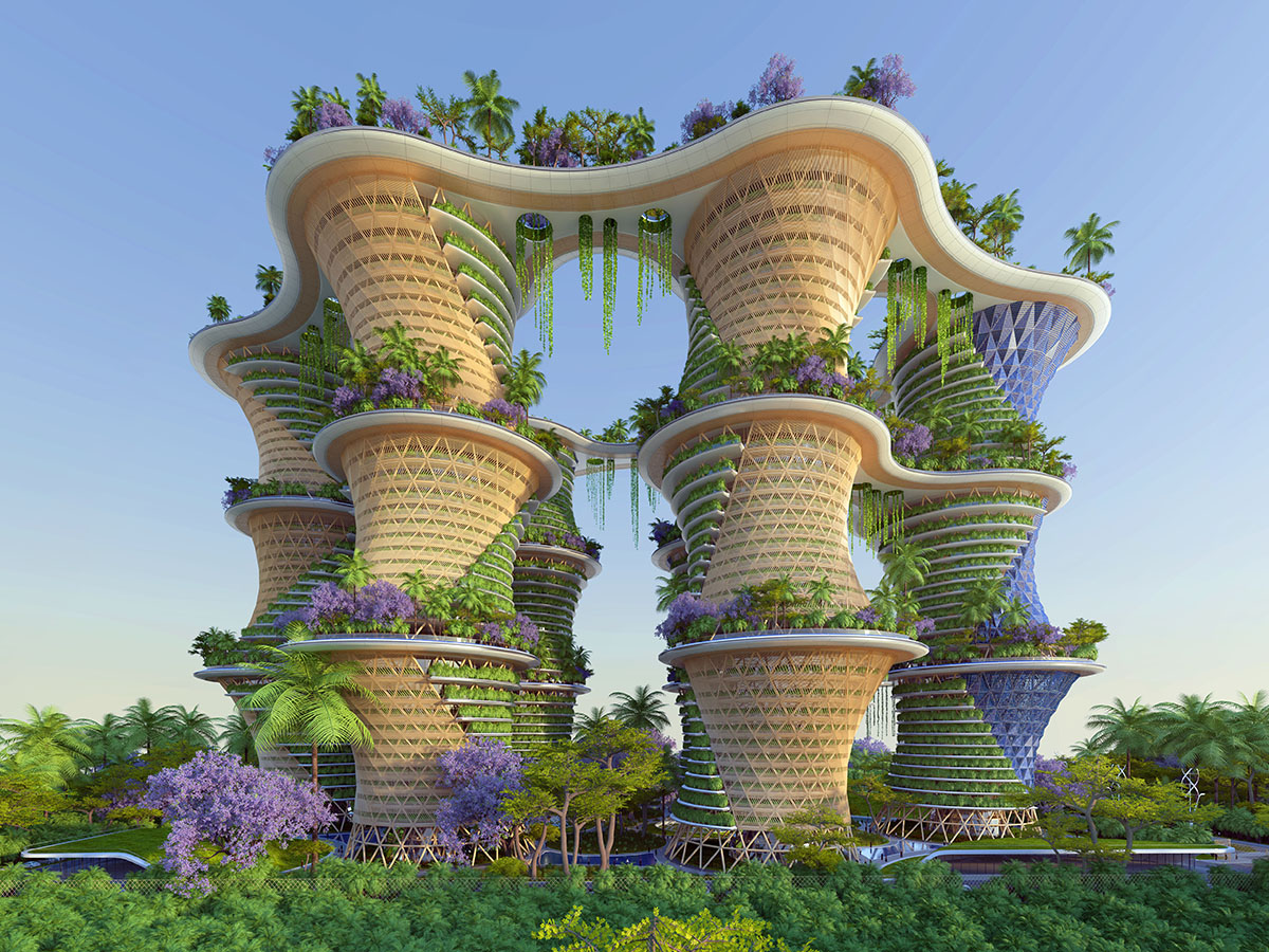 Hyperions by Vincent Callebaut Architectures - Architizer
