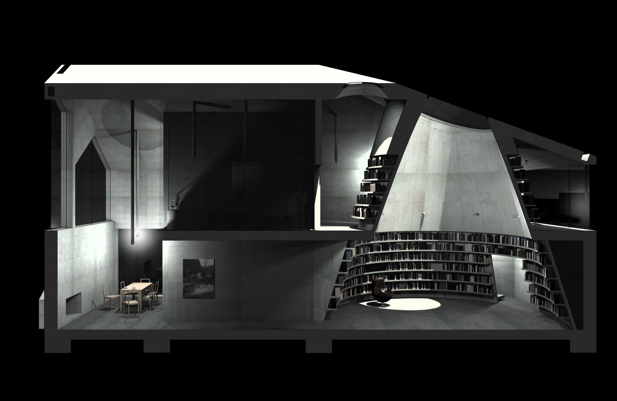 Cone House Alpha One by Studio Becher - Architizer