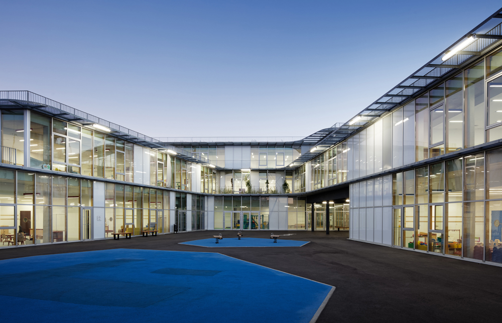 School and student housing by Chartier Dalix - Architizer