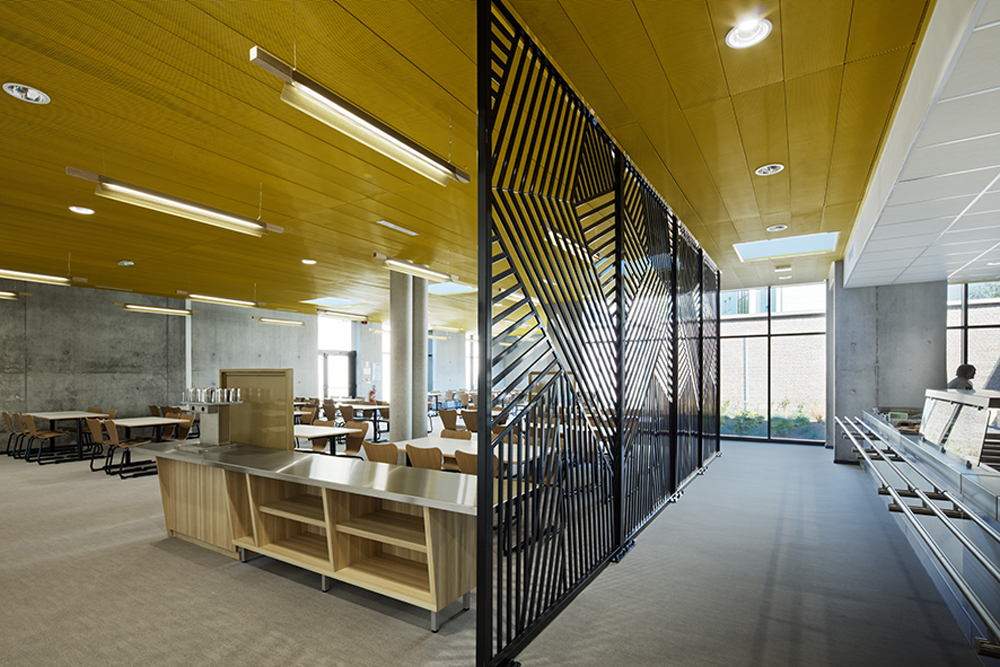 Secondary school, sport hall and cultural center by Chartier Dalix ...