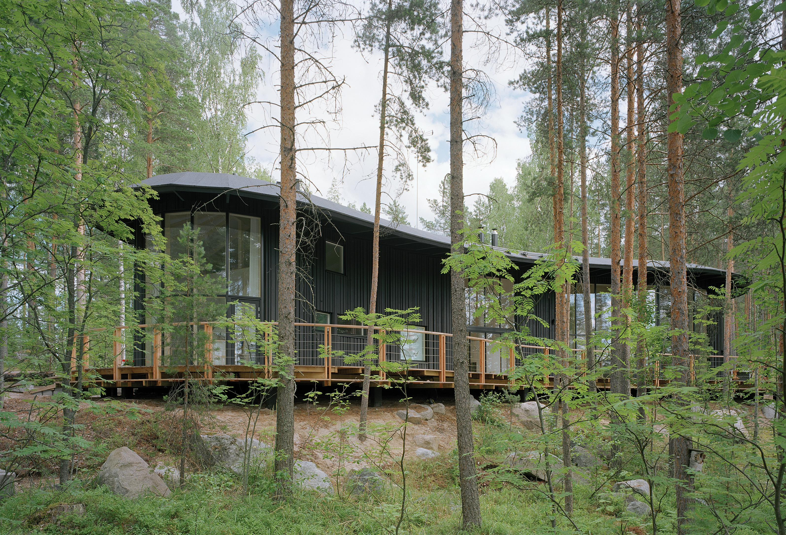 Forest House by Sanaksenaho Architcets - Architizer