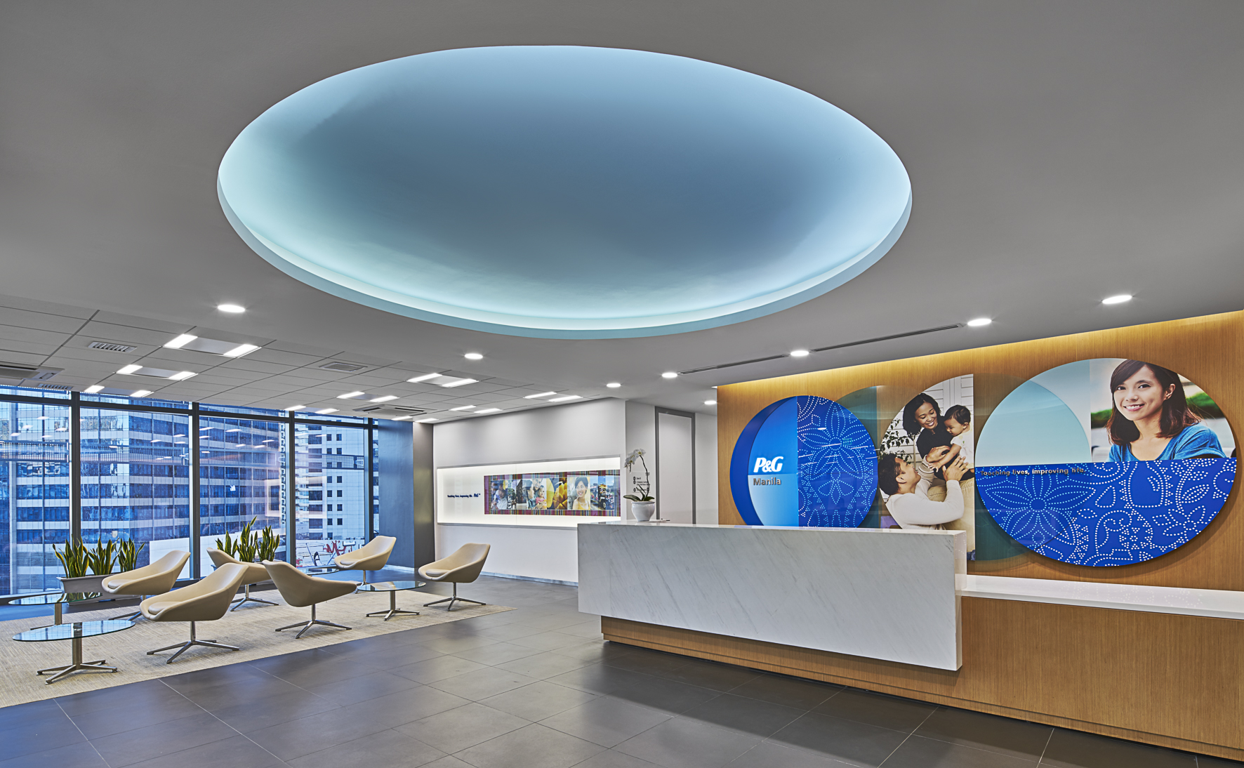 P&G Manila office by orbit design studio - Architizer