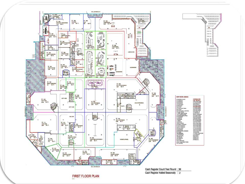Store Planning with Interior Design for 400 Floor Building by Hitech ...