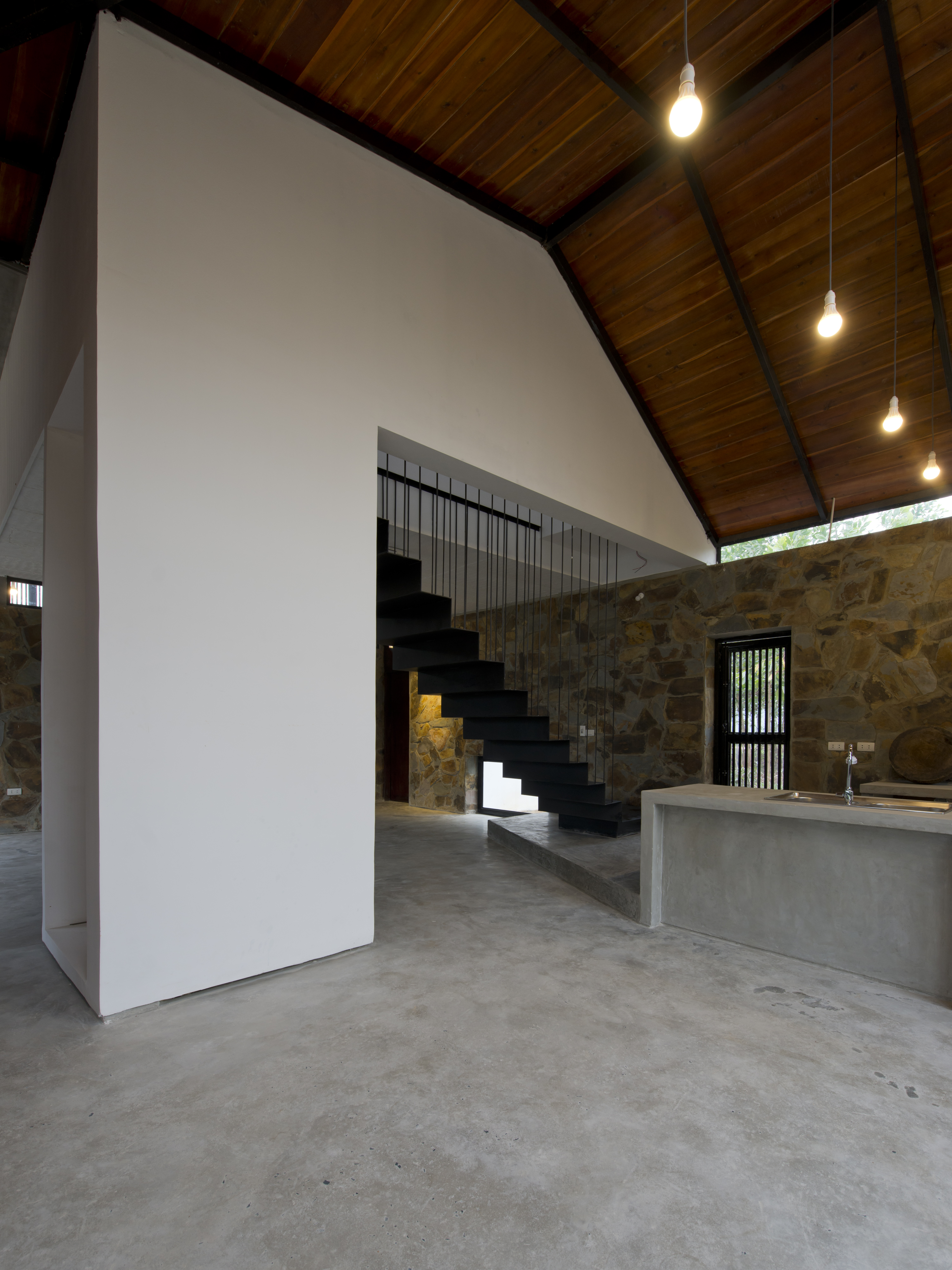 Folded roof house by TOOB STUDIO - Architizer