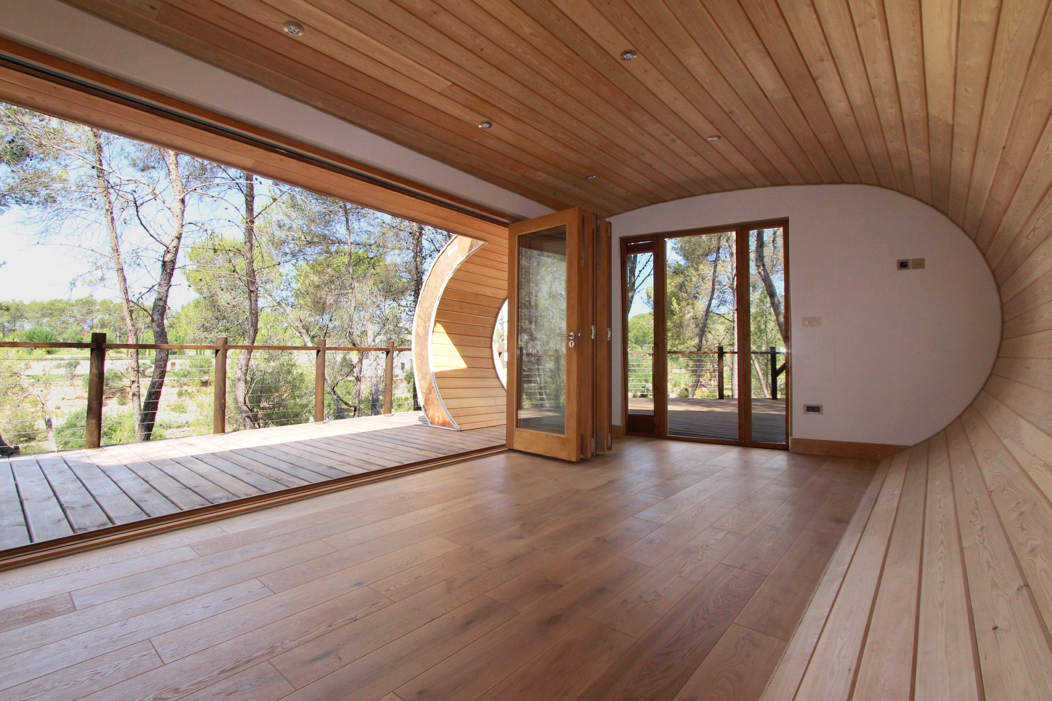 The Fibonacci Treehouse by Blue Forest (UK) Ltd - Treehouses - Architizer