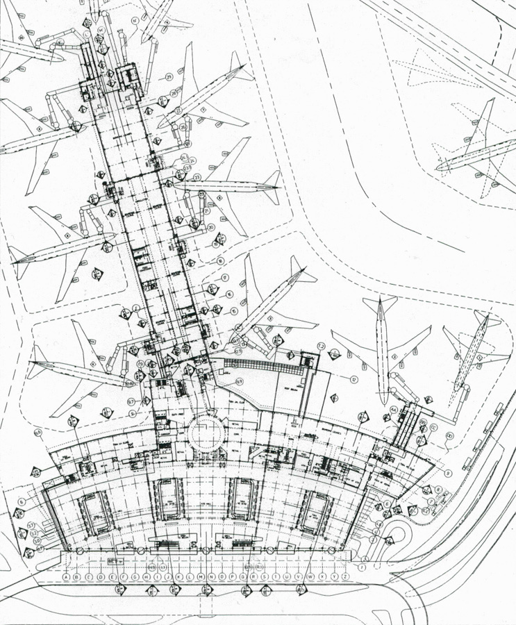 Terminal 1- JFK International Airport by Chelsea Atelier Architect, PC ...