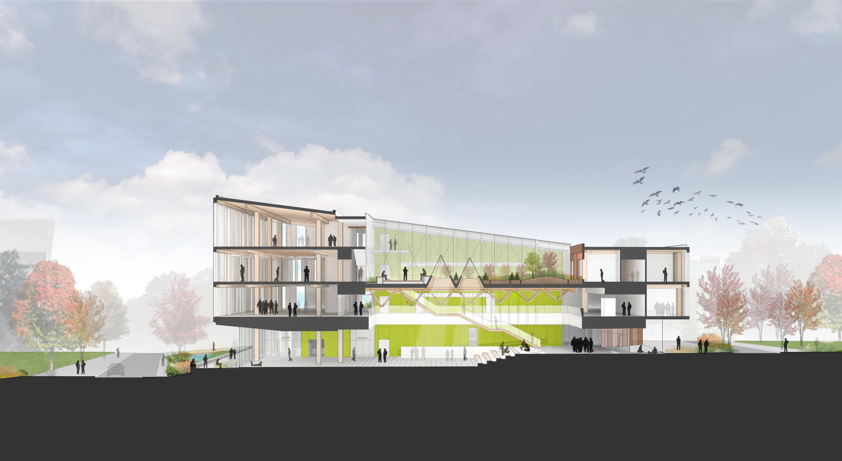 John W. Olver Design Building at UMass Amherst by Leers Weinzapfel ...