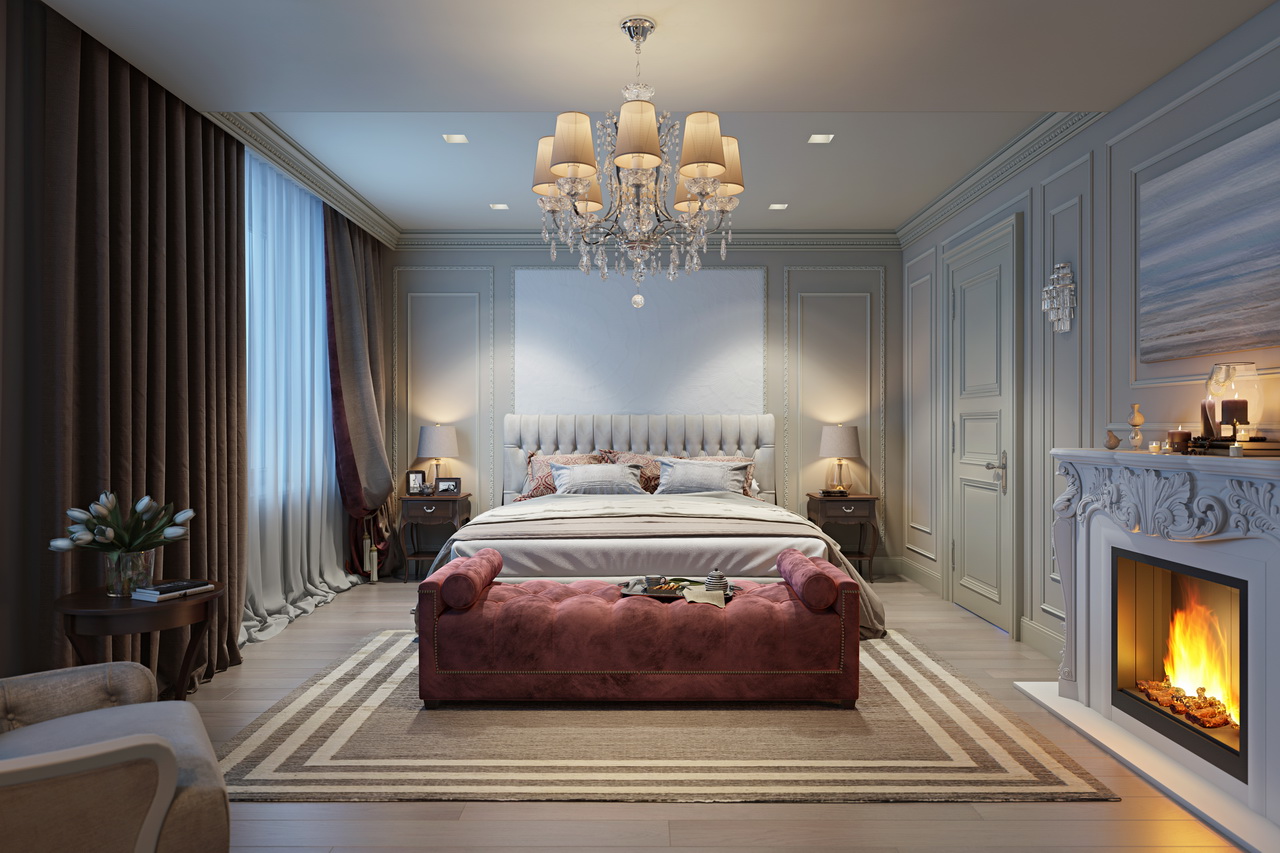 Bedroom: 3D visualization by Archicgi - Architizer
