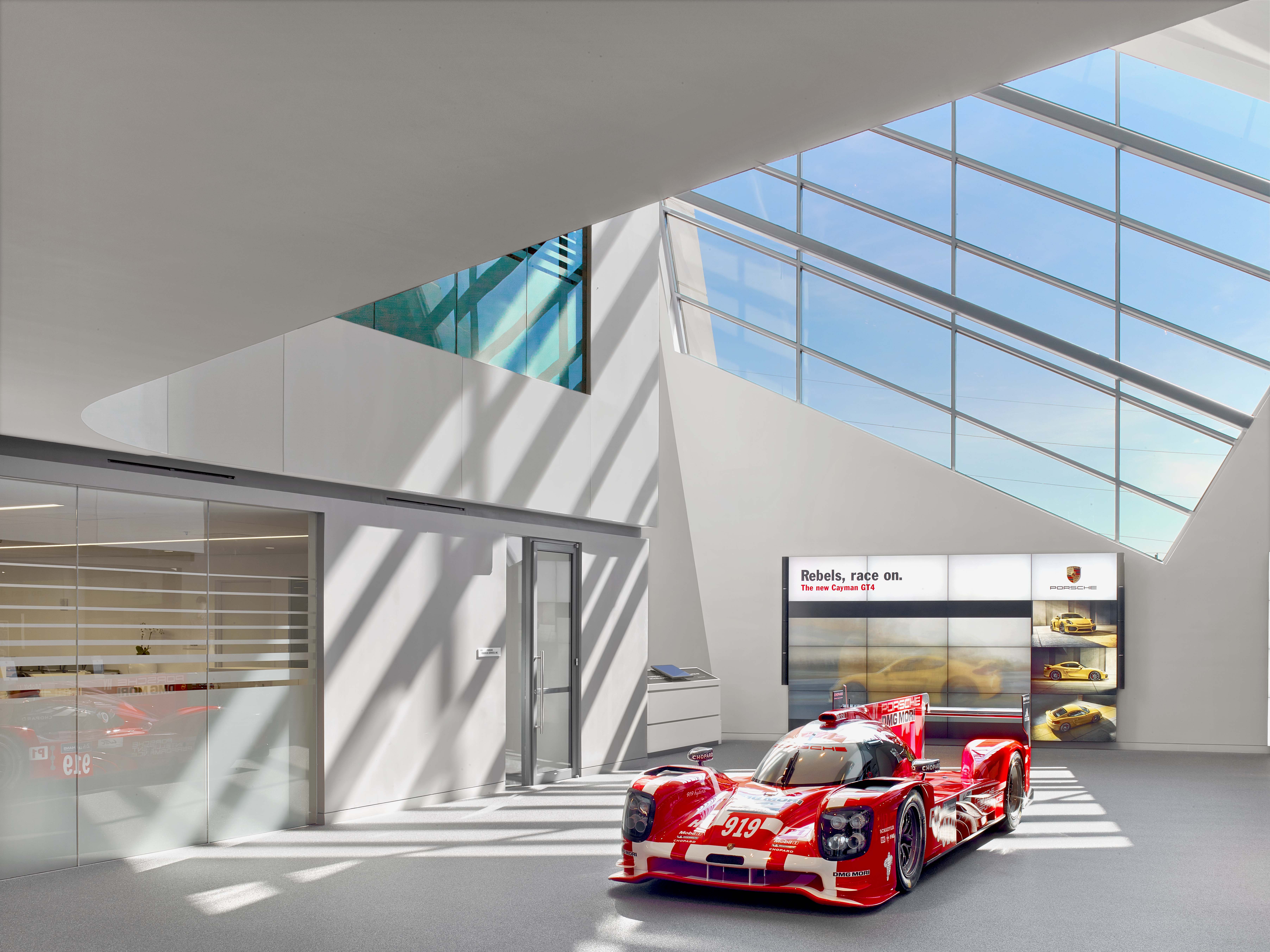 Porsche Cars North American Experience Center and Headquarters by HOK ...