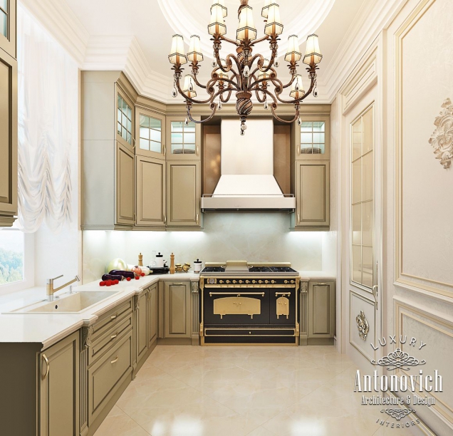 Kitchen design ideas by Katrina Antonovich by LUXURY ANTONOVICH DESIGN ...