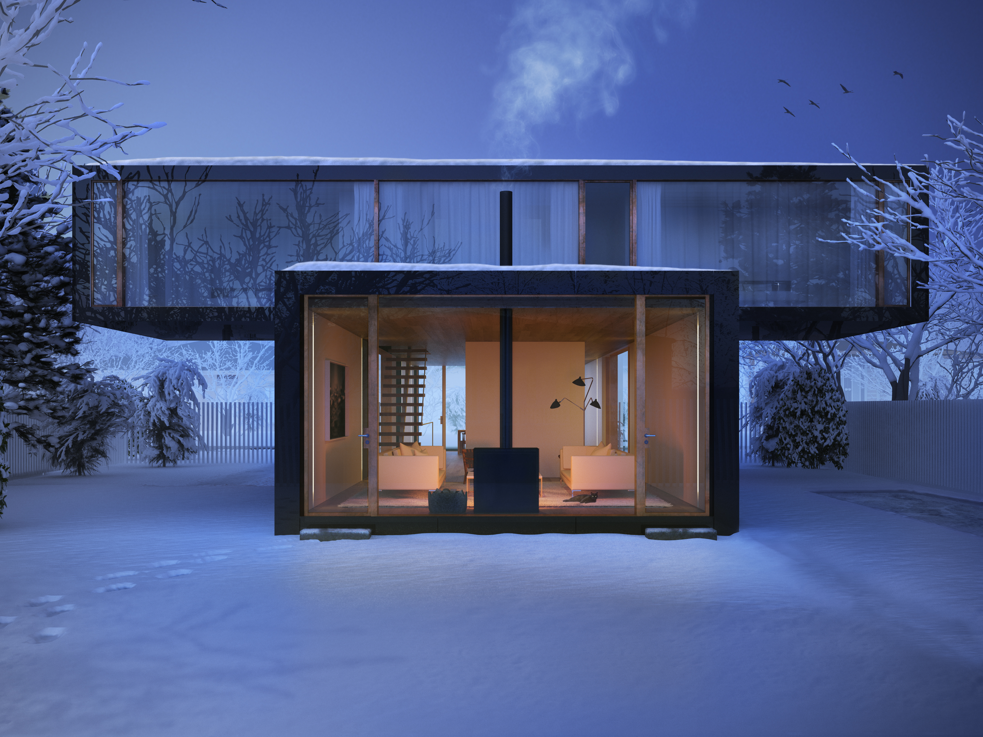 Cross House by Messana O'Rorke - Architizer