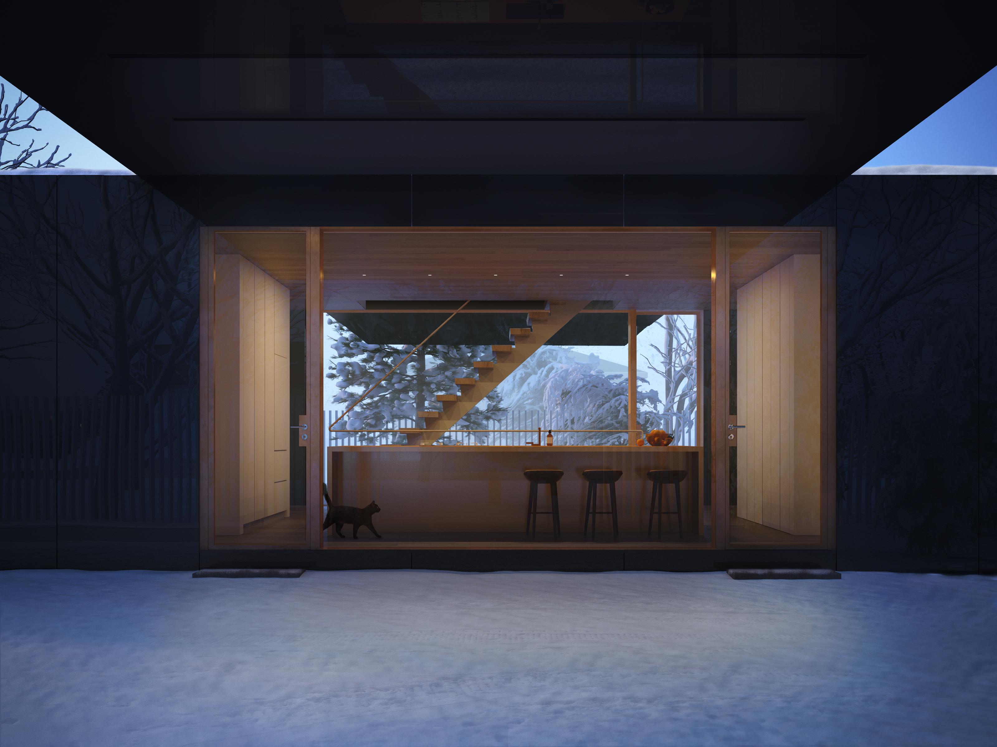 Cross House by Messana O'Rorke - Architizer