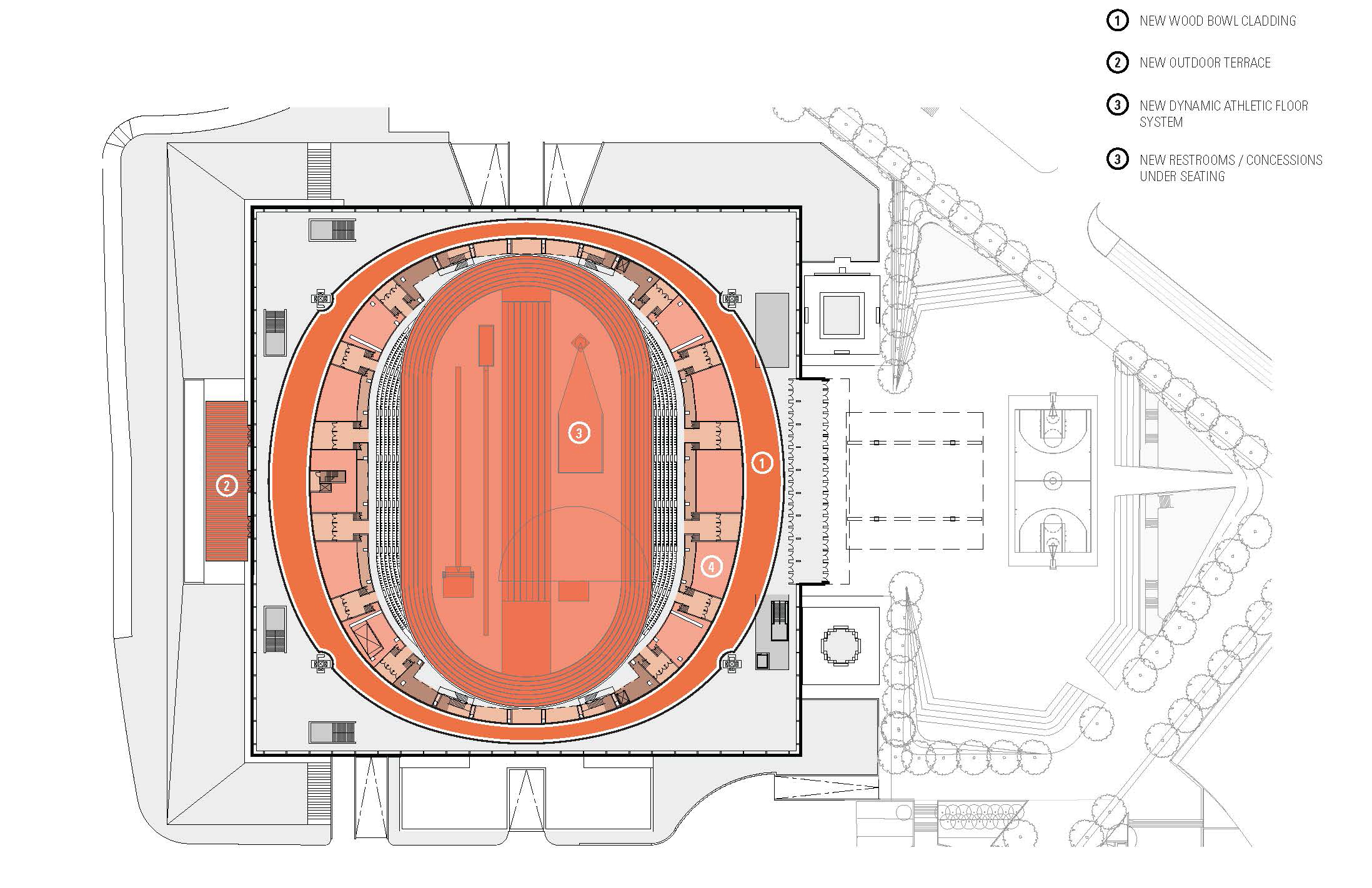 Veterans Memorial Coliseum by Skylab - Architizer