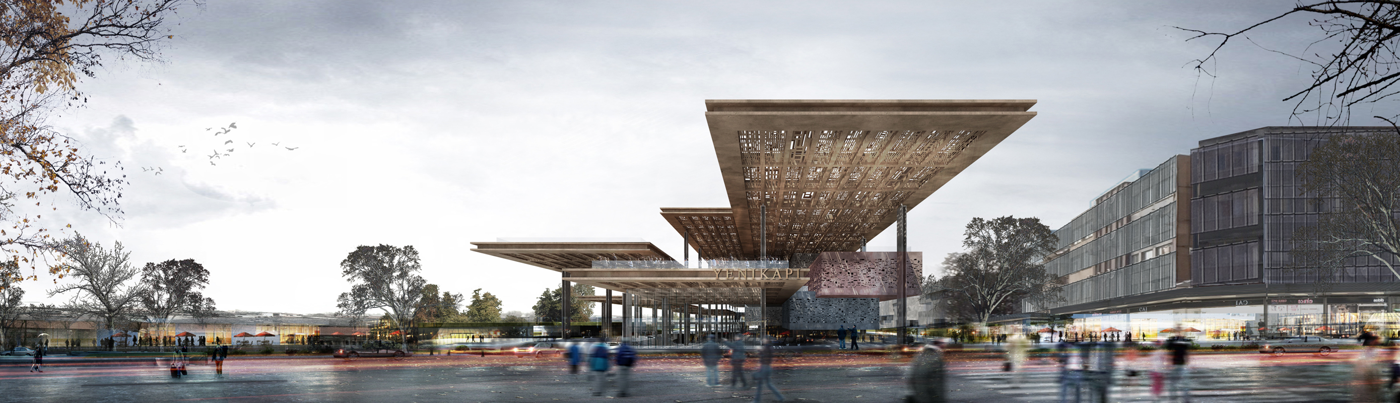 Yenikapi Transfer Point and Archaeo-Park* Area by Tabanlioglu ...