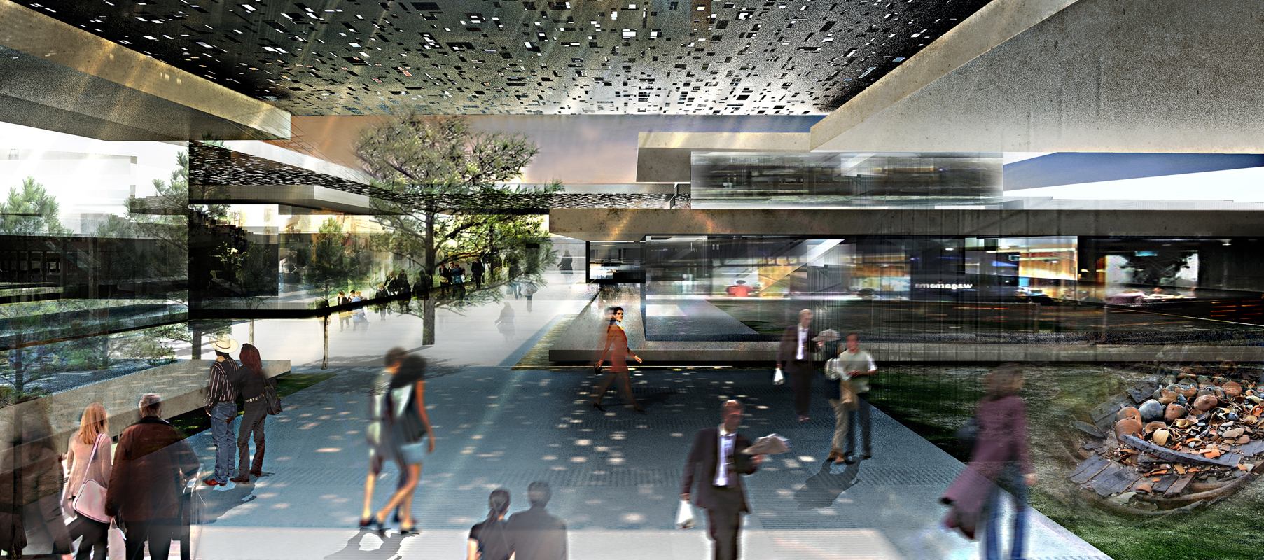 Yenikapi Transfer Point and Archaeo-Park* Area by Tabanlioglu ...