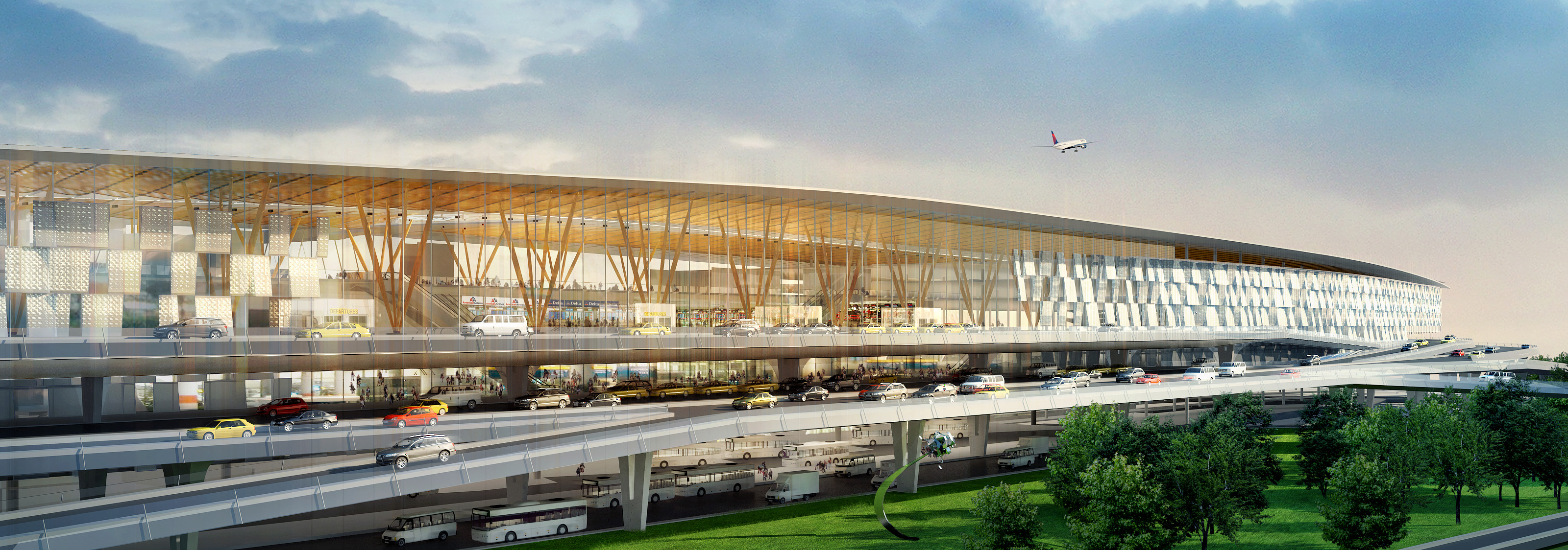 LaGuardia Airport Master Plan by SHoP Architects - Architizer