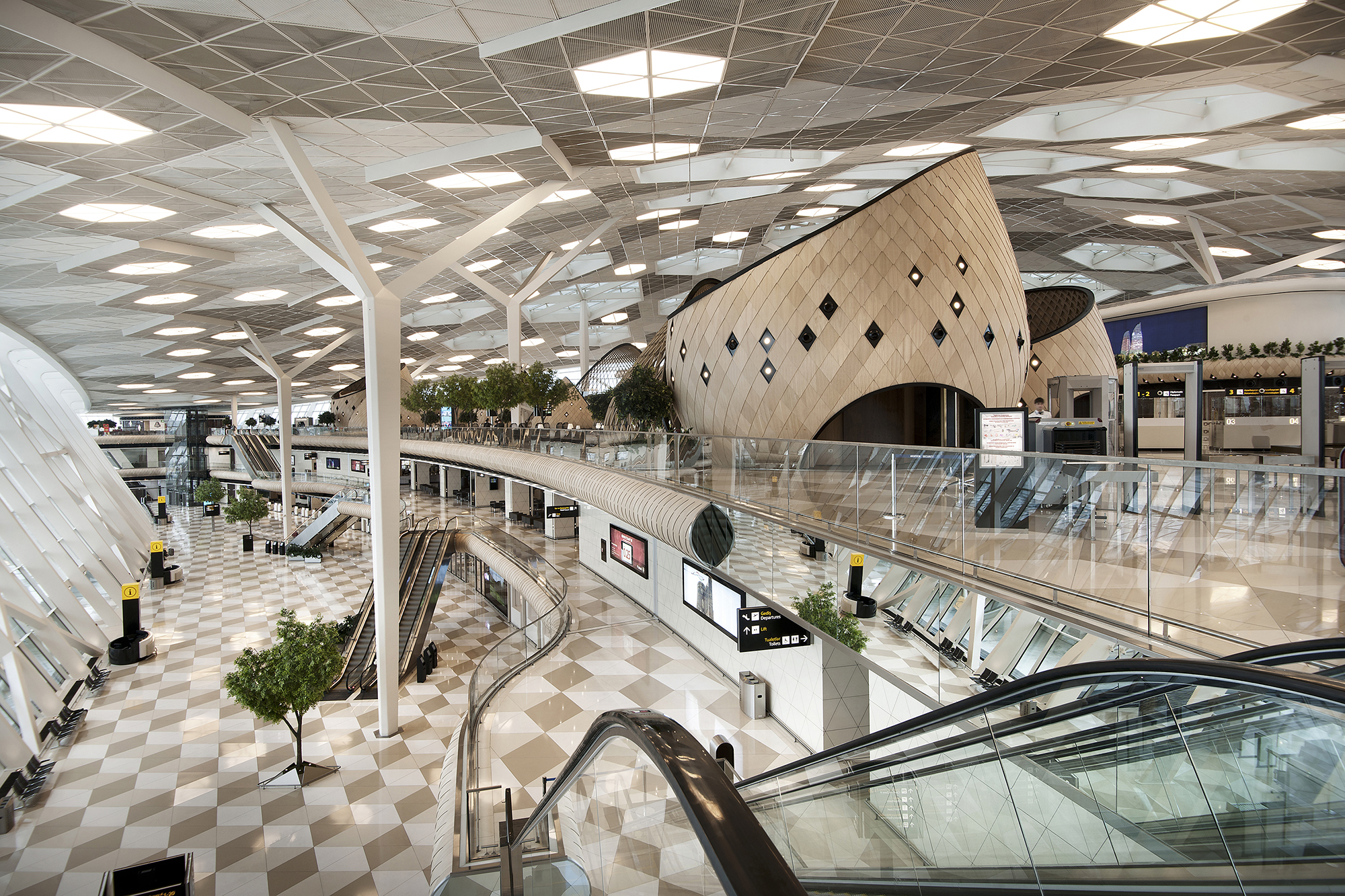 Idea 1521898: Heydar Aliyev International Airport by Autoban in Baku ...