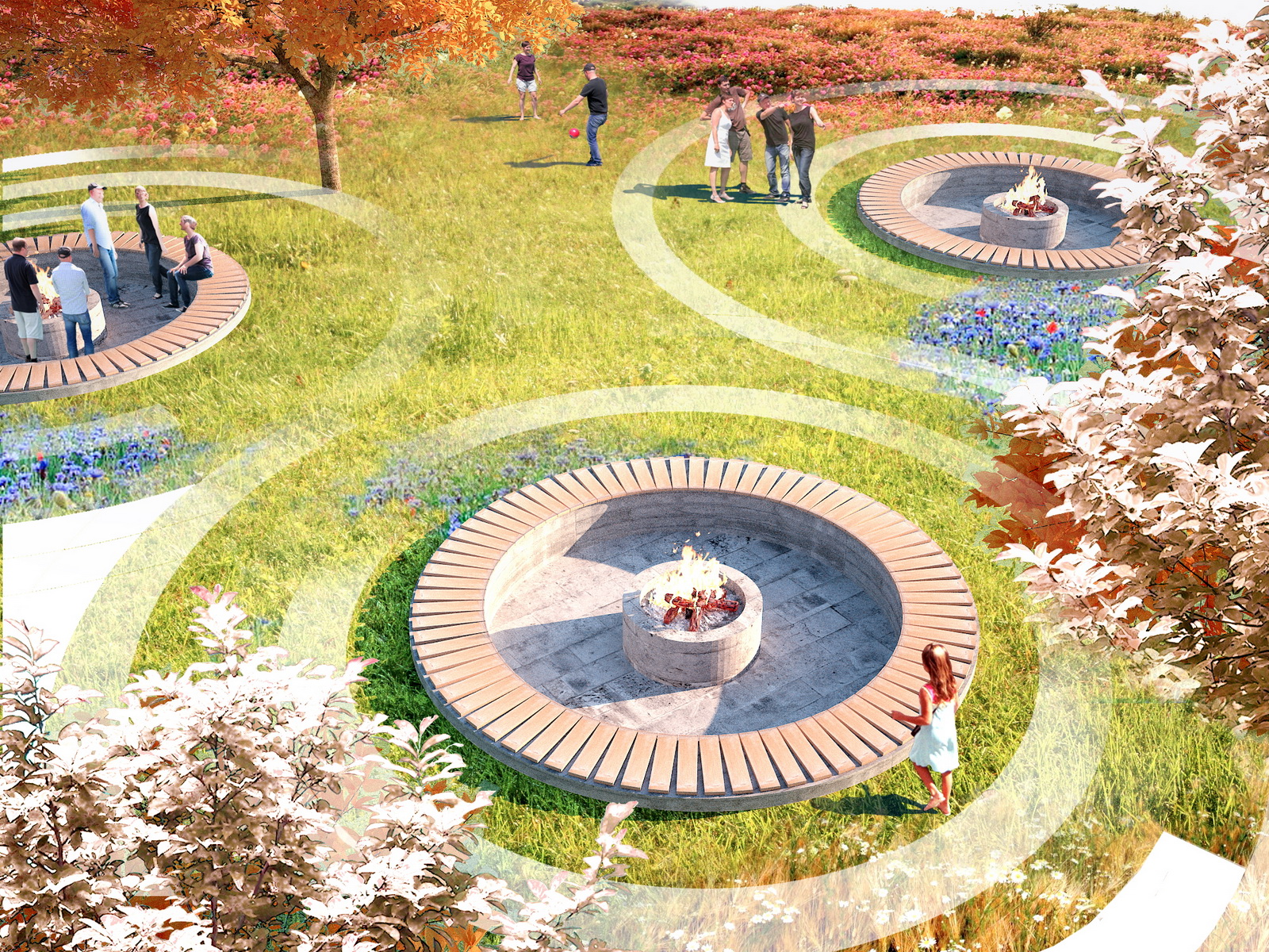 PARK “SEASONS” ON OKHTA by 2xIF-architects - Architizer
