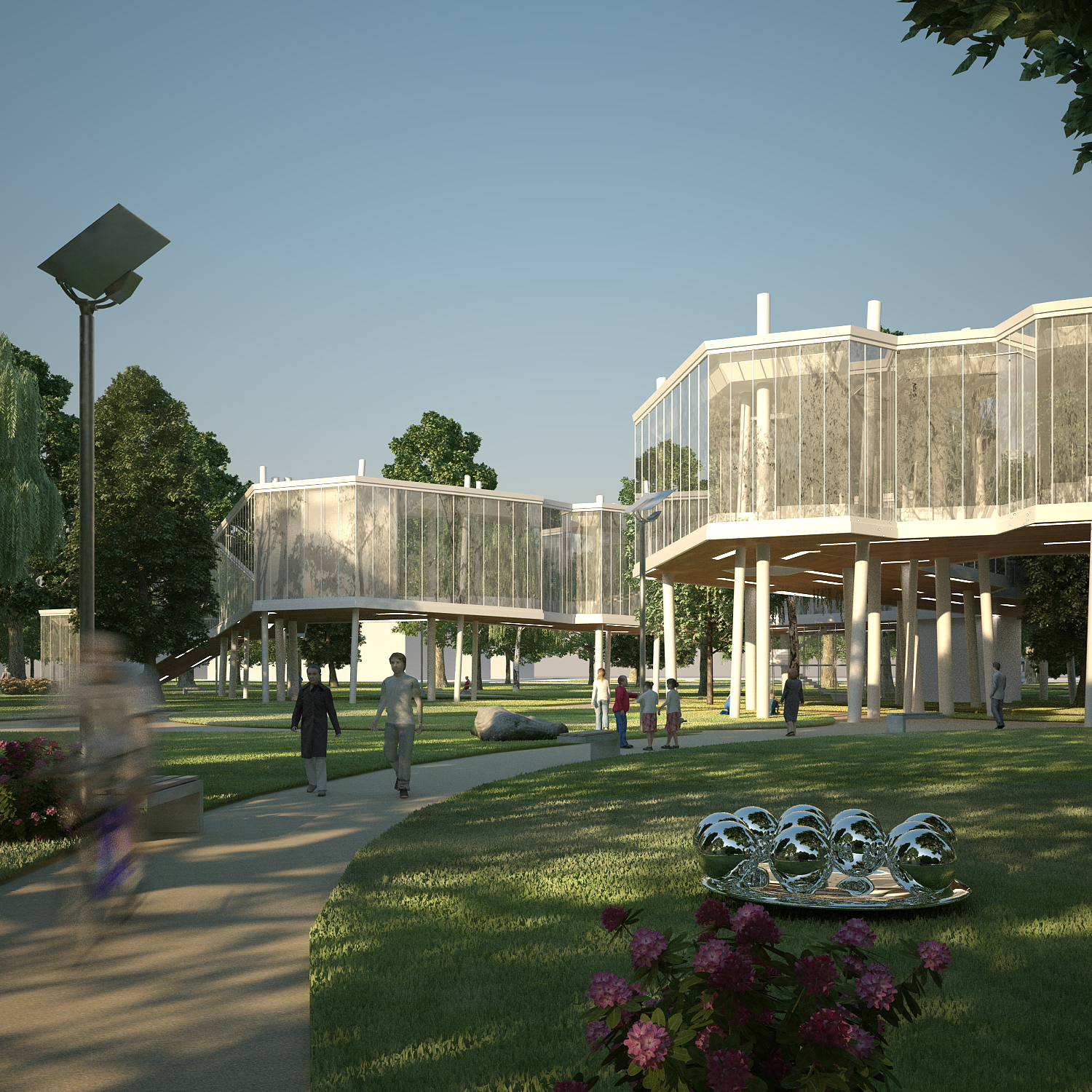 THE EXHIBITION CENTER OF THE CONTEMPORARY SCULPTURE by 2xIF-architects ...