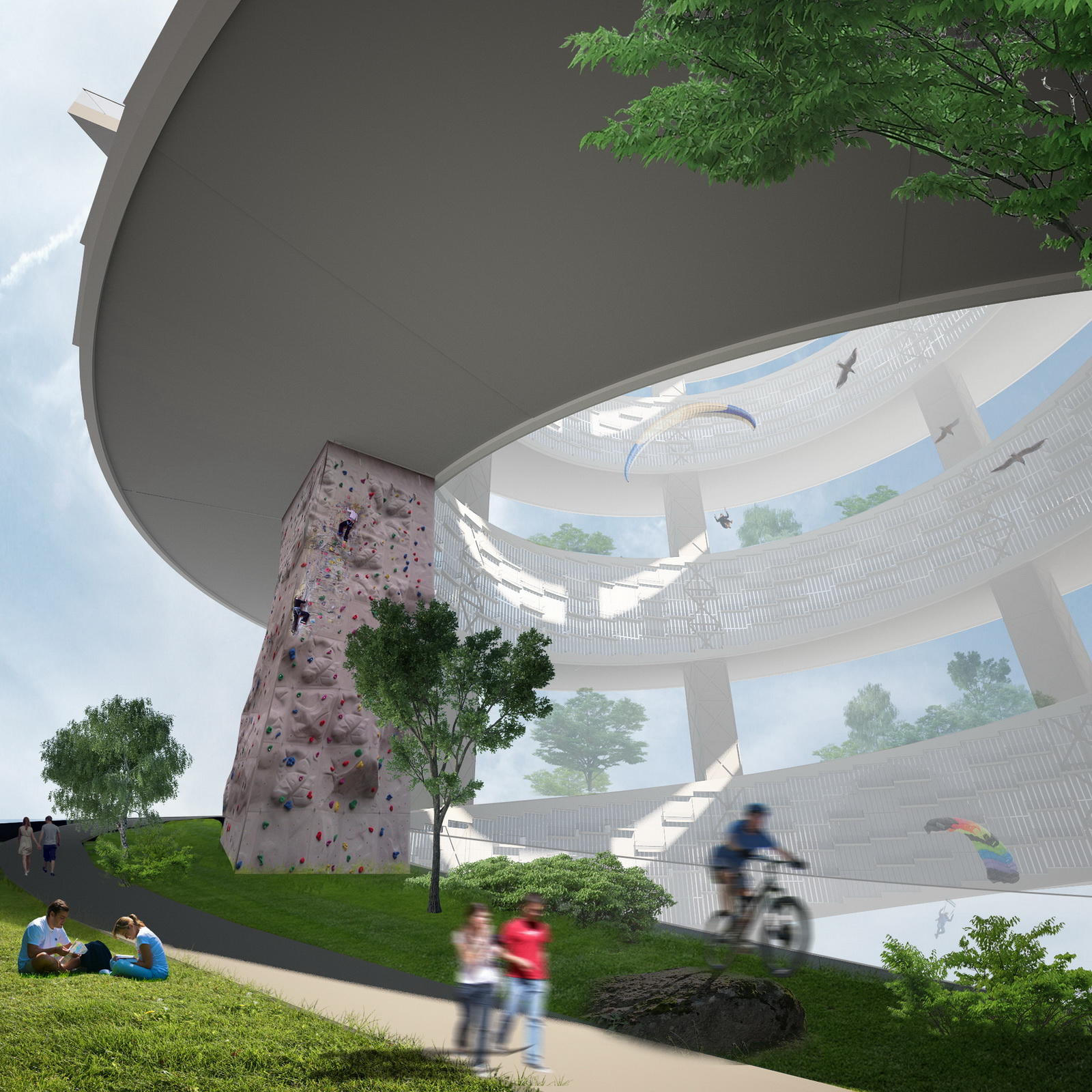 HELIX. VERTICAL RESIDENTIAL COMMUNITY by 2xIF-architects - Architizer