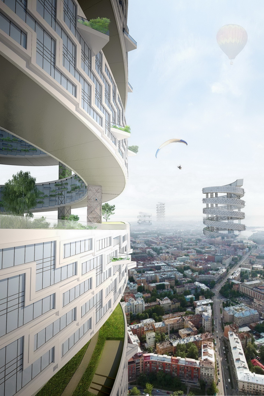 HELIX. VERTICAL RESIDENTIAL COMMUNITY by 2xIF-architects - Architizer