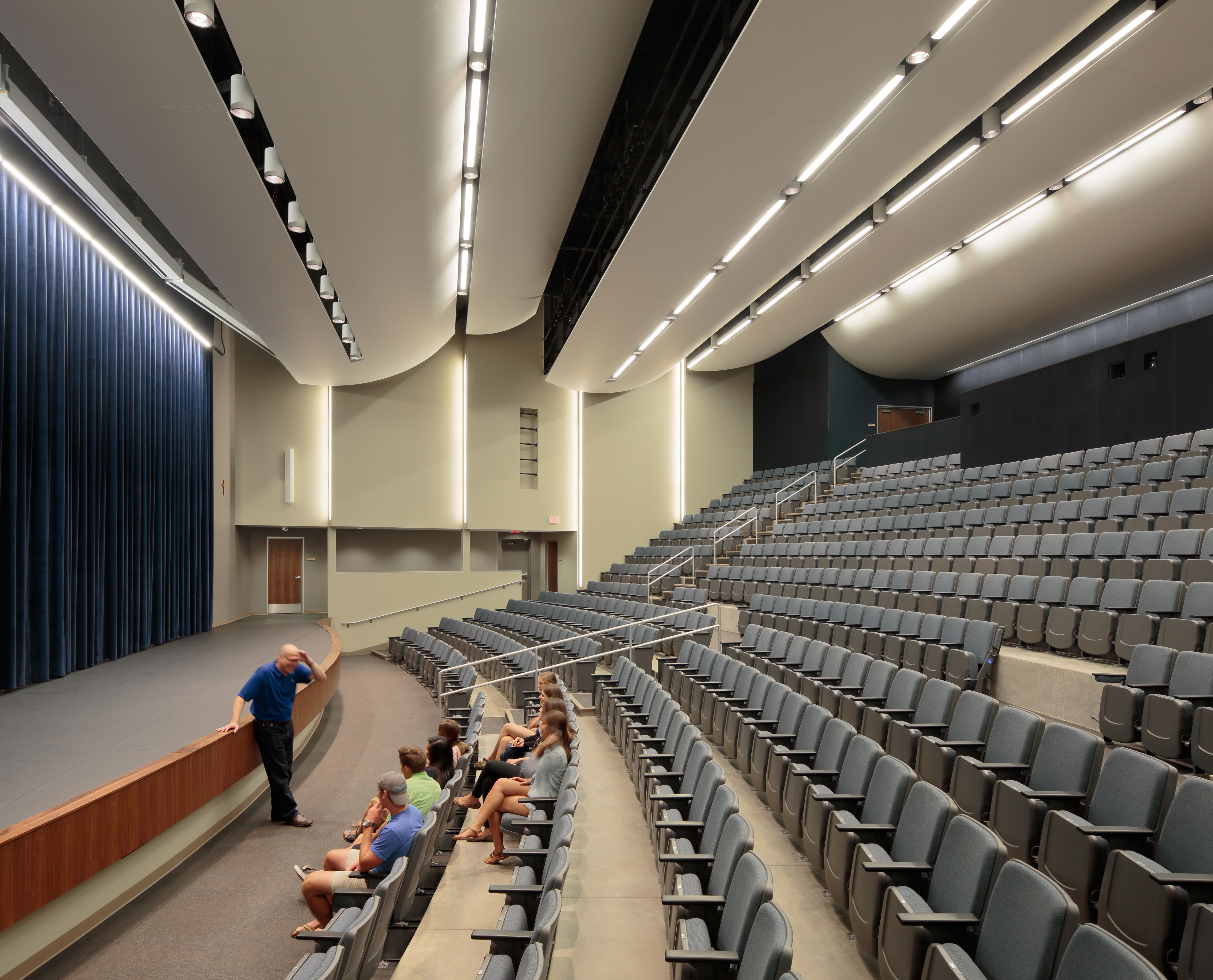 Rockhurst University Pedro Arrupe S.J., Hall by Gould Evans - Architizer