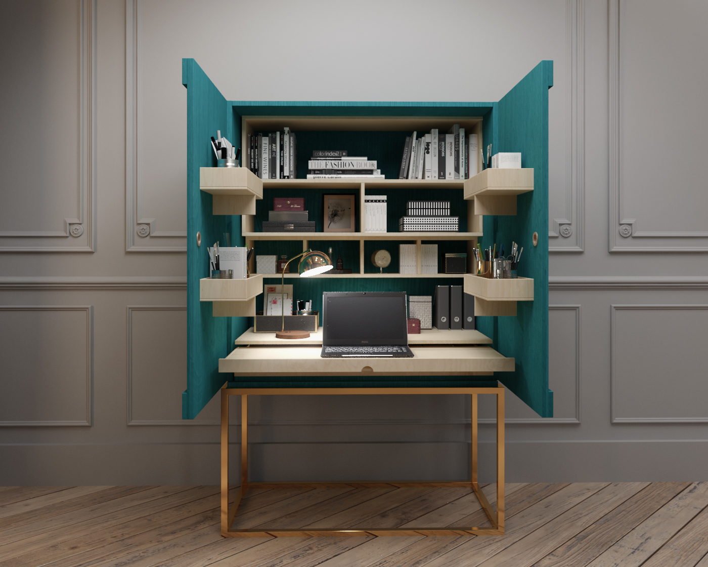 Box*C Home Office Cabinet by WRKBNCH - Architizer