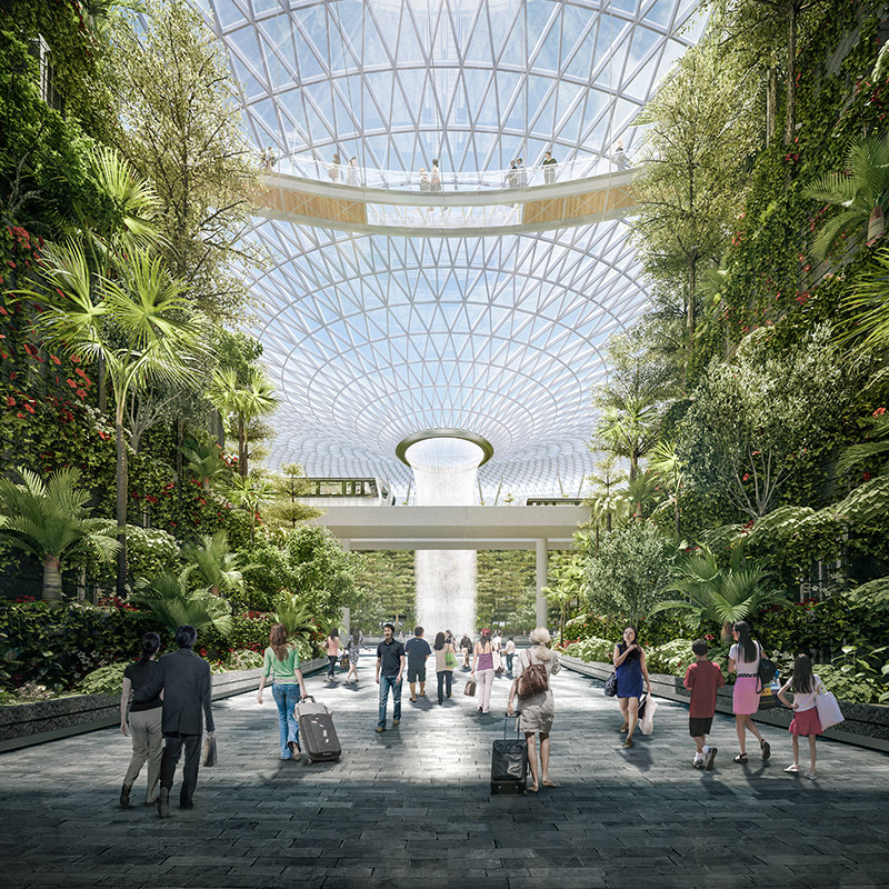 Jewel Changi Airport by PWP Landscape Architecture - Architizer