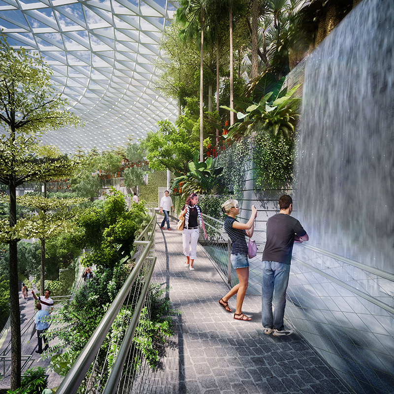 Jewel Changi Airport By Pwp Landscape Architecture Architizer