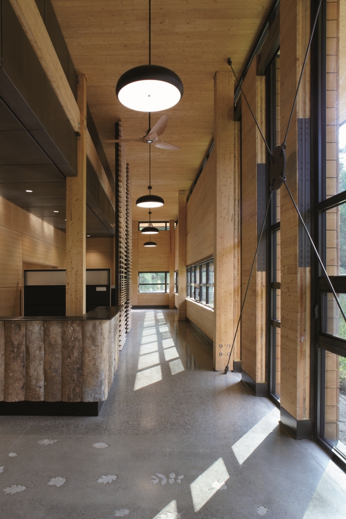 Bill Fisch Forest Stewardship and Education Centre (BFFSEC) by DIALOG ...