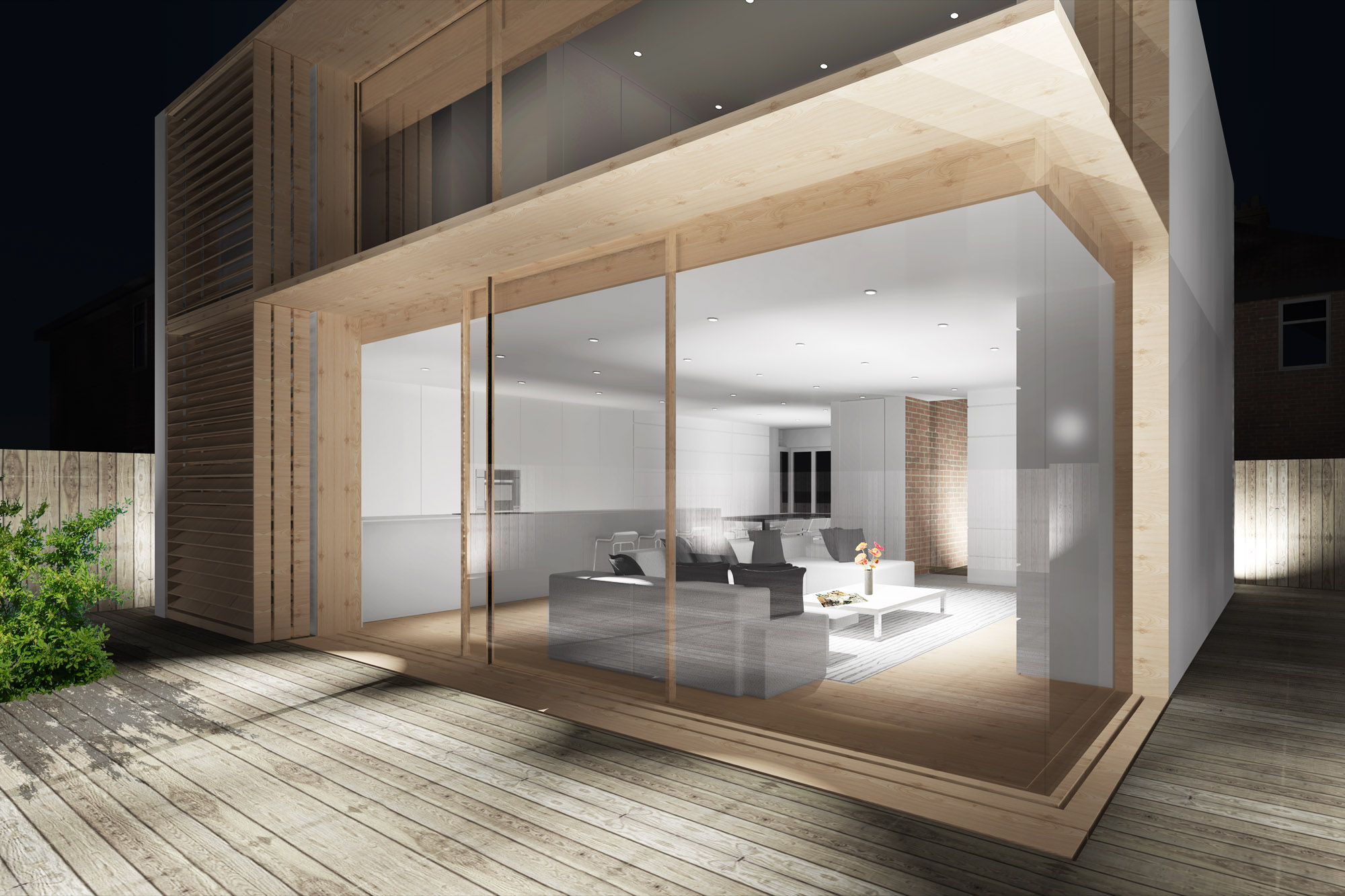 Corner Extension in Surrey by Daniele Petteno Architecture Workshop ...