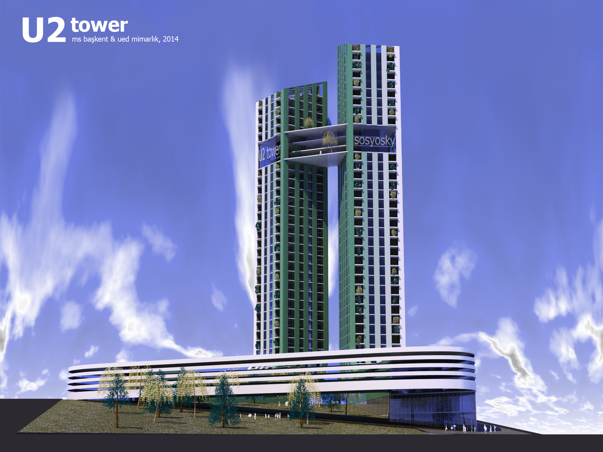 U2 Towers by MSB(aşkent) ARCHITECTS - Architizer