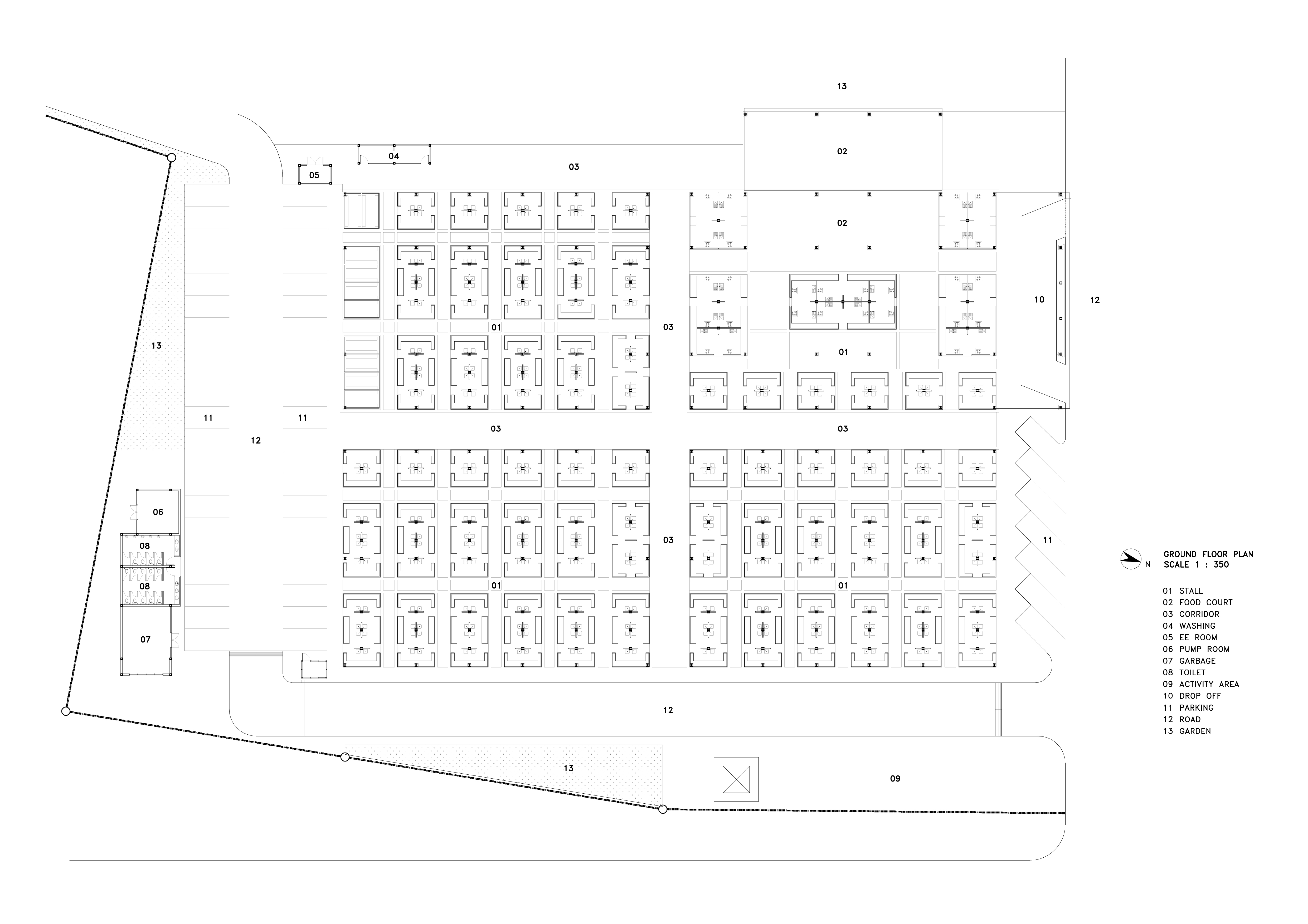 Idea 1539377: Food Villa Market by I LIKE DESIGN STUDIO in Bangkok ...