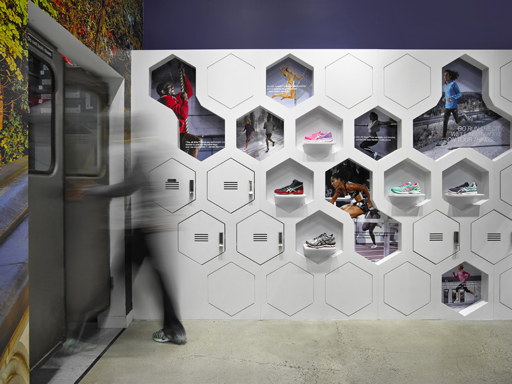 Idea 1540964: Asics Flagship by Mapos in New York, United States ...