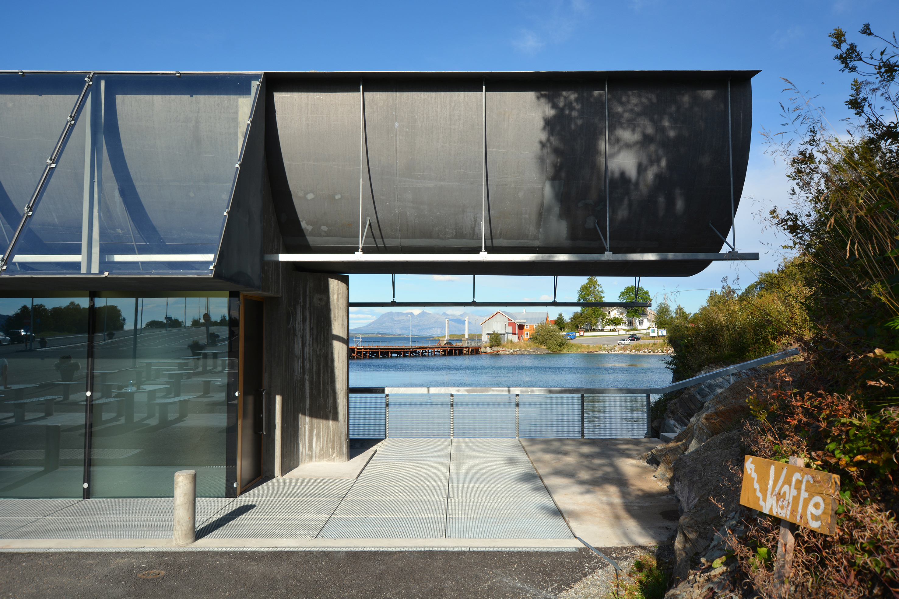 Forvik Ferry Terminal by Manthey Kula - Architizer