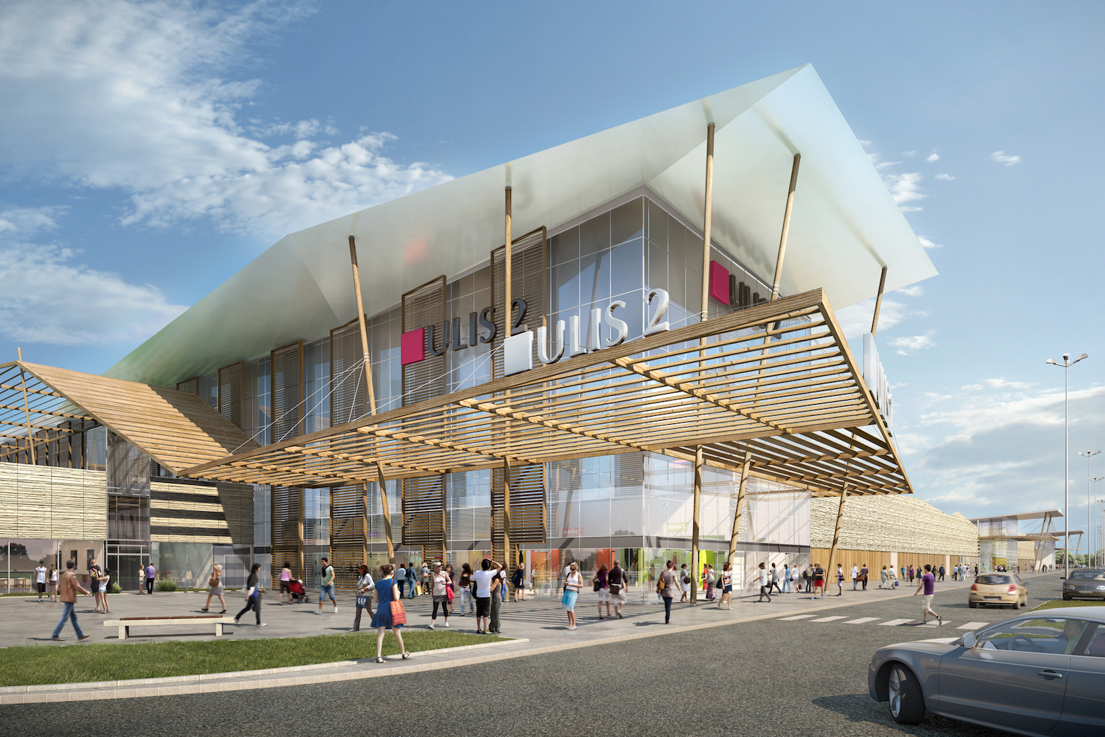 Centre commercial Ulis 2 by DGLA Architecture - Architizer