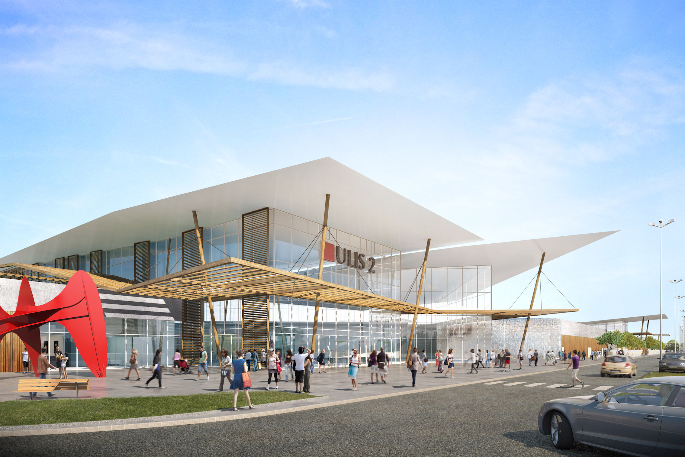 Centre commercial Ulis 2 by DGLA Architecture - Architizer