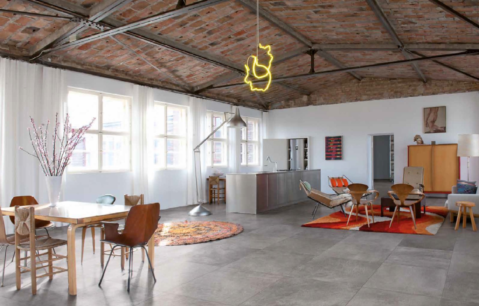 ELAPSE - Stone-effect porcelain tiles worn by the ravages of times by ...