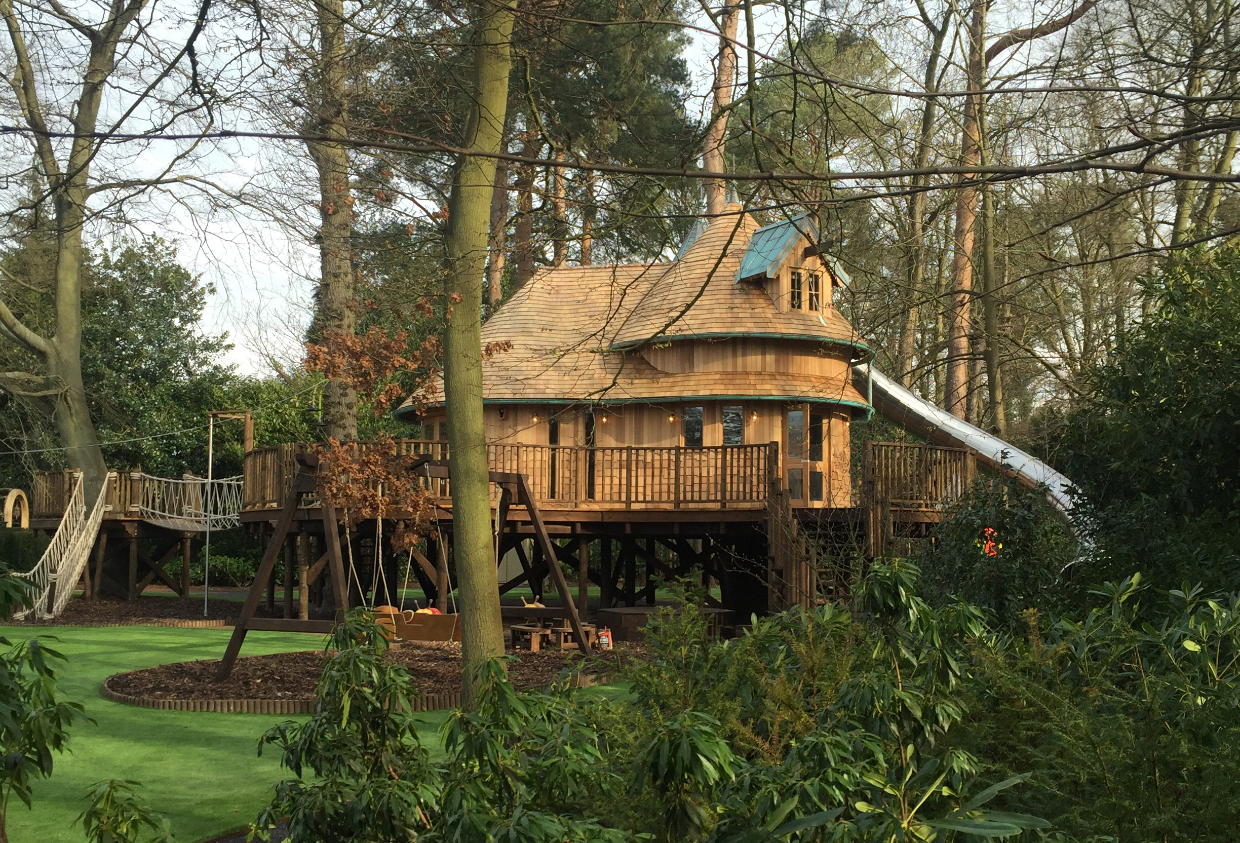 The Fibonacci Treehouse by Blue Forest (UK) Ltd - Treehouses - Architizer