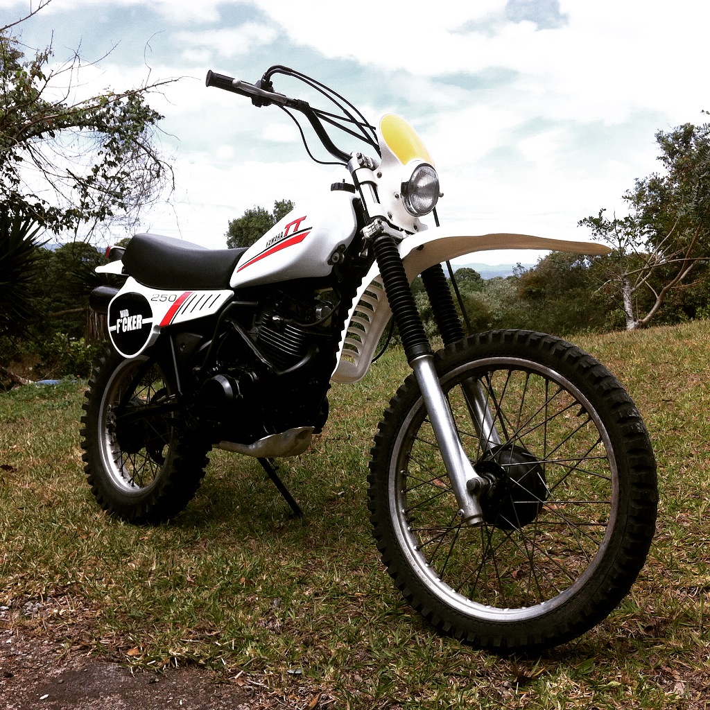 "Mud F*cker" 1982 Yamaha TT250 - Architizer